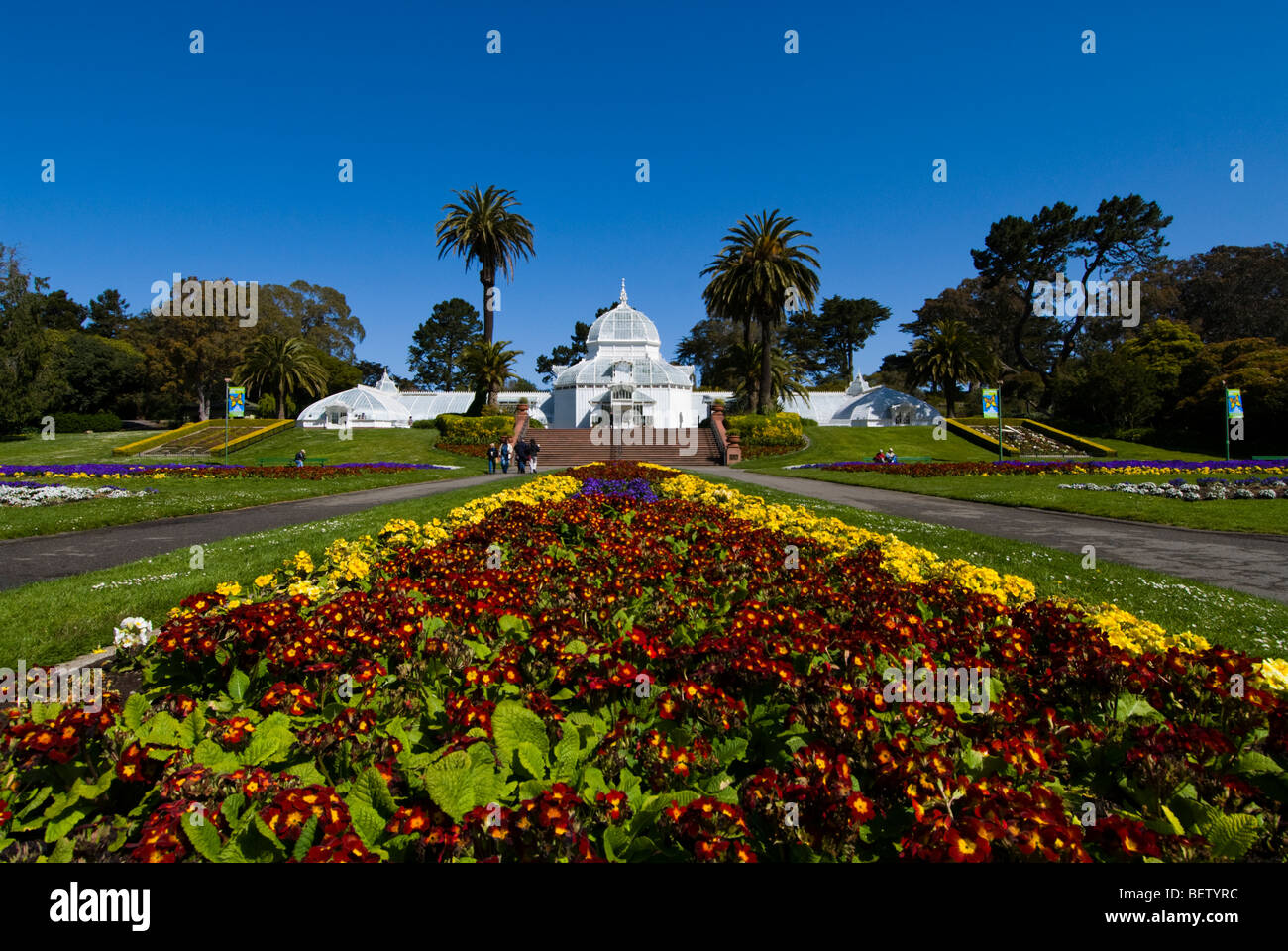 California: San Francisco. Conservatory of Flowers in Golden Gate Park ...