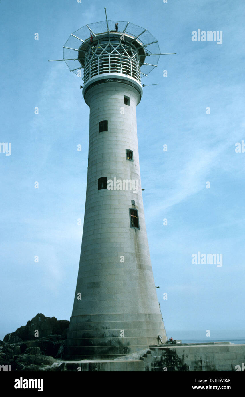 Hanois lighthouse guernsey hi-res stock photography and images - Alamy