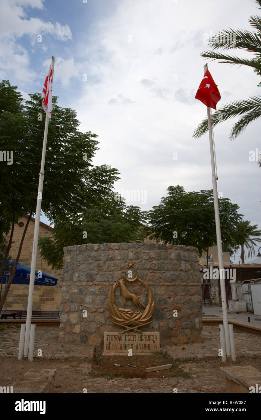 nationalist martyr army memorial nicosia TRNC turkish republic of ...