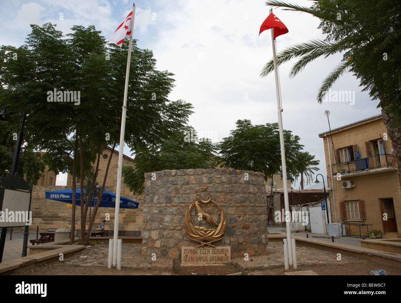 nationalist martyr army memorial nicosia TRNC turkish republic of ...