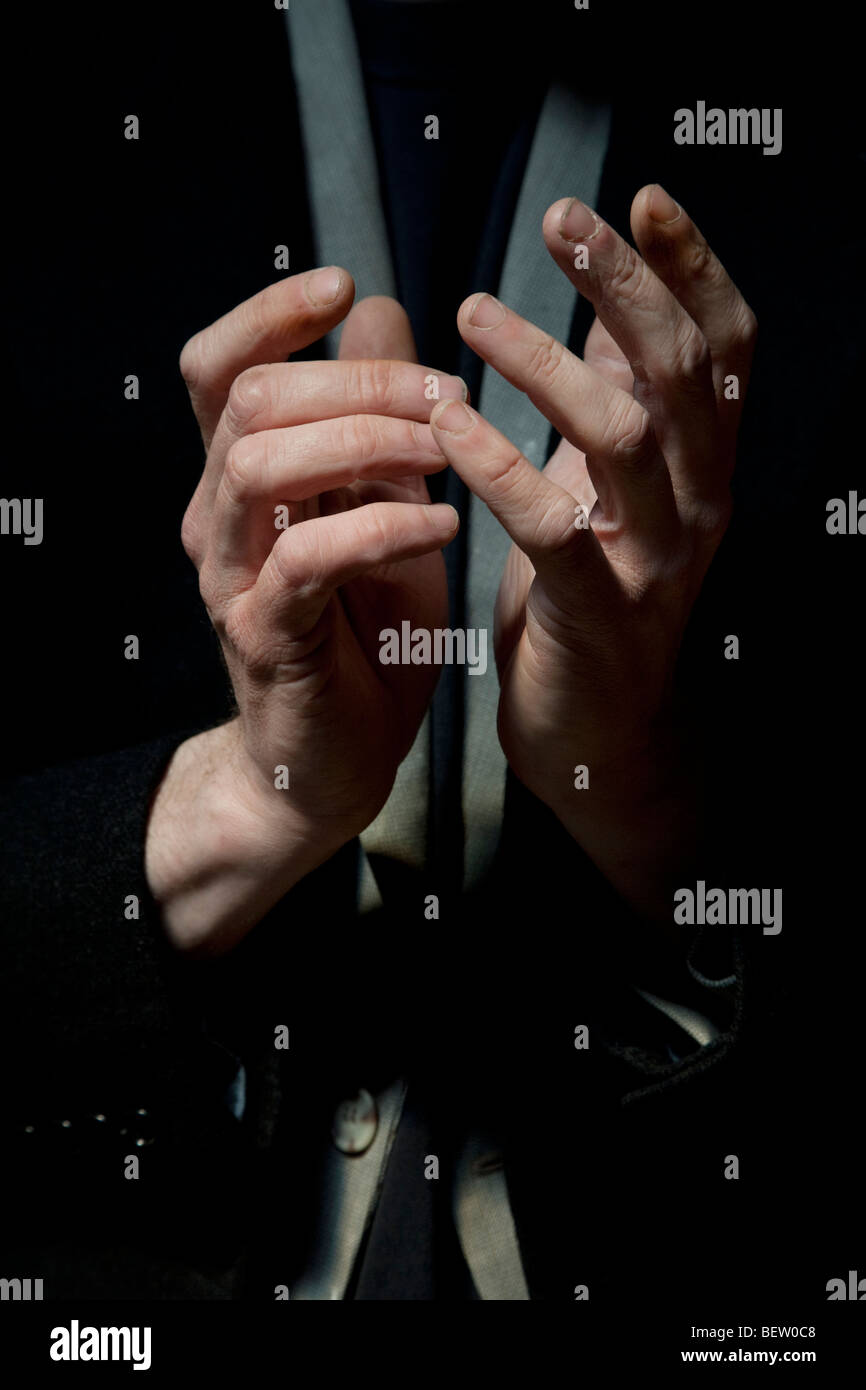 Gesture pray hi-res stock photography and images - Alamy