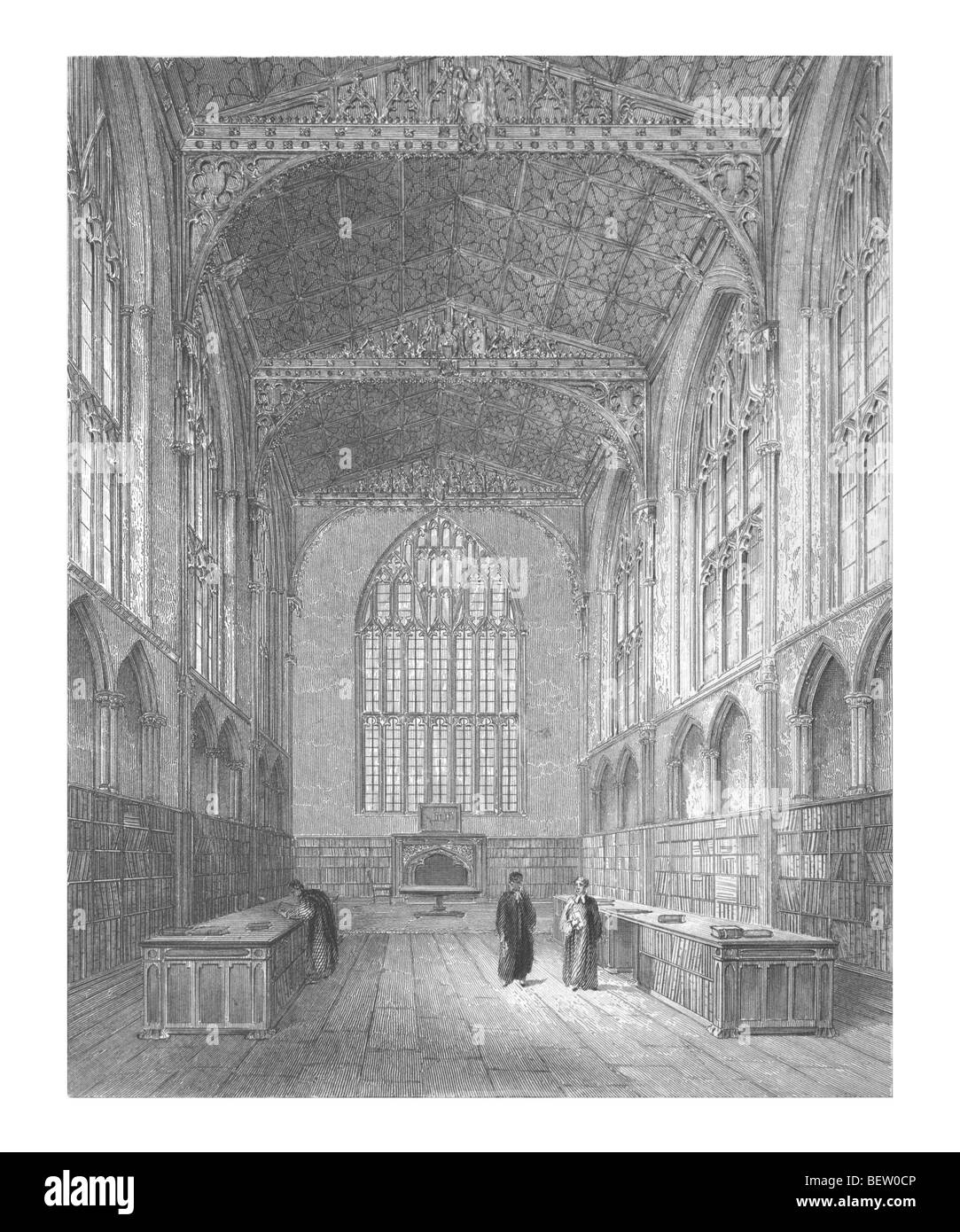 Exeter Cathedral, Chapter Room Stock Photo - Alamy