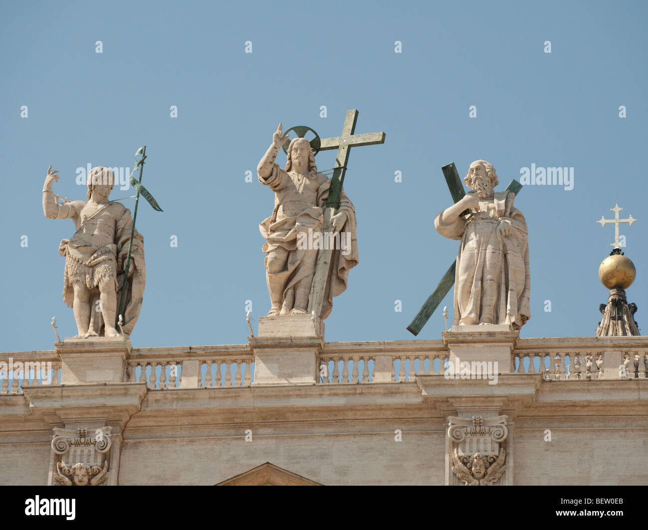 Vatican city italy statues jesus High Resolution Stock Photography and ...