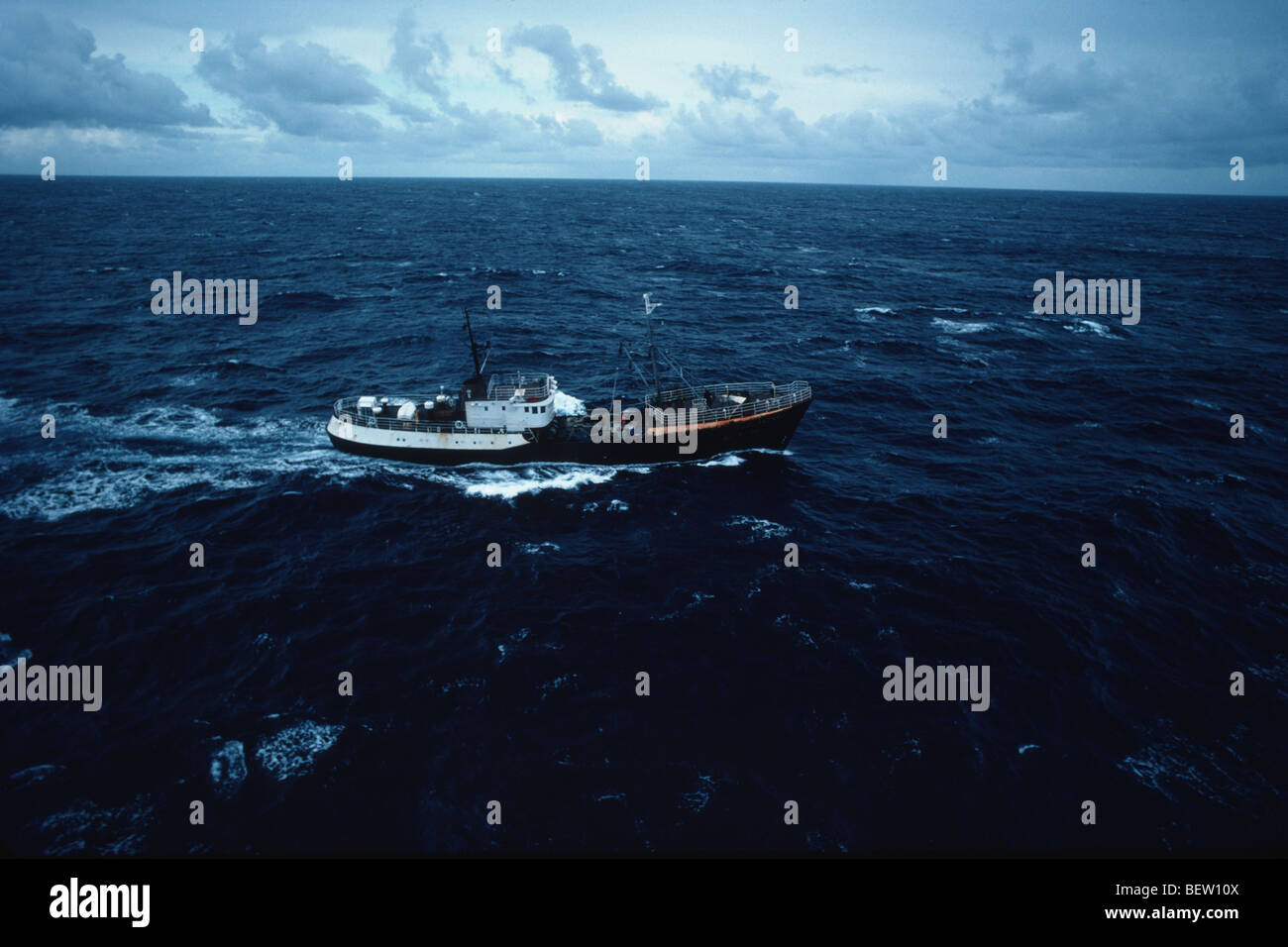 Fishing trawler in North Sea Stock Photo - Alamy