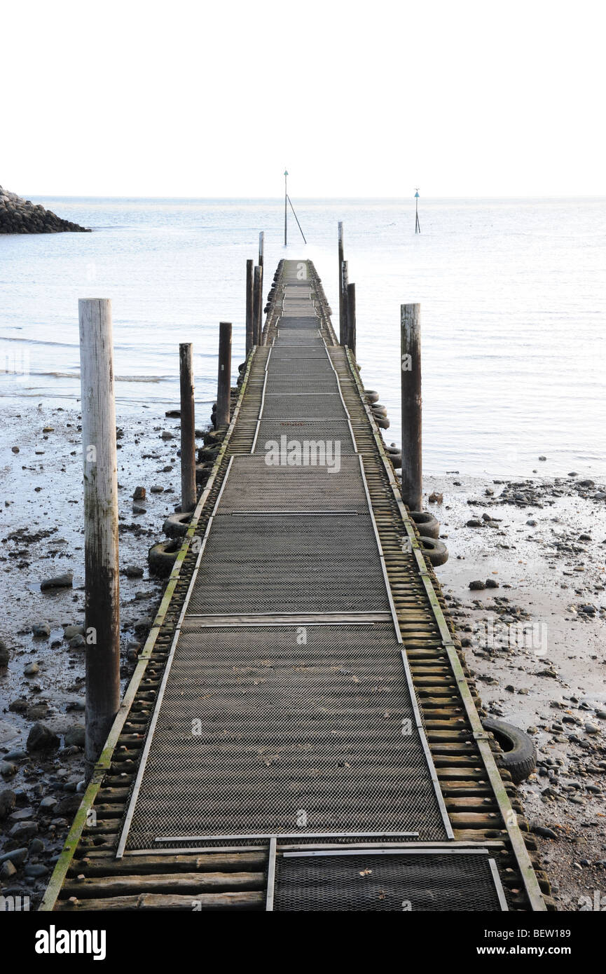 Rhos jetty hi-res stock photography and images - Alamy