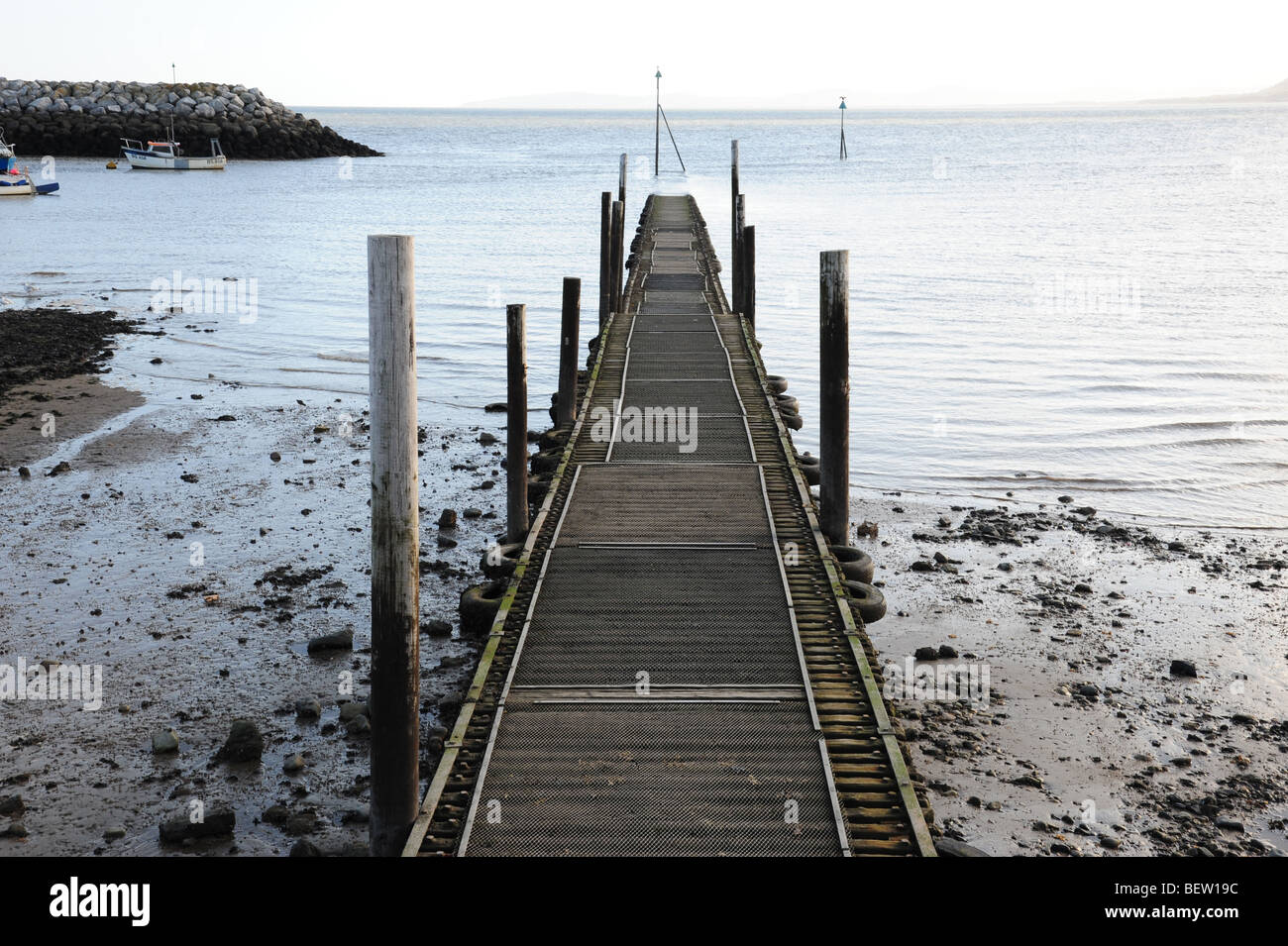North wales jetty hi-res stock photography and images - Alamy