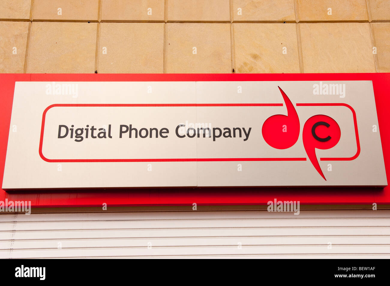 The Digital phone Company sign in Norwich,Norfolk,Uk Stock Photo - Alamy