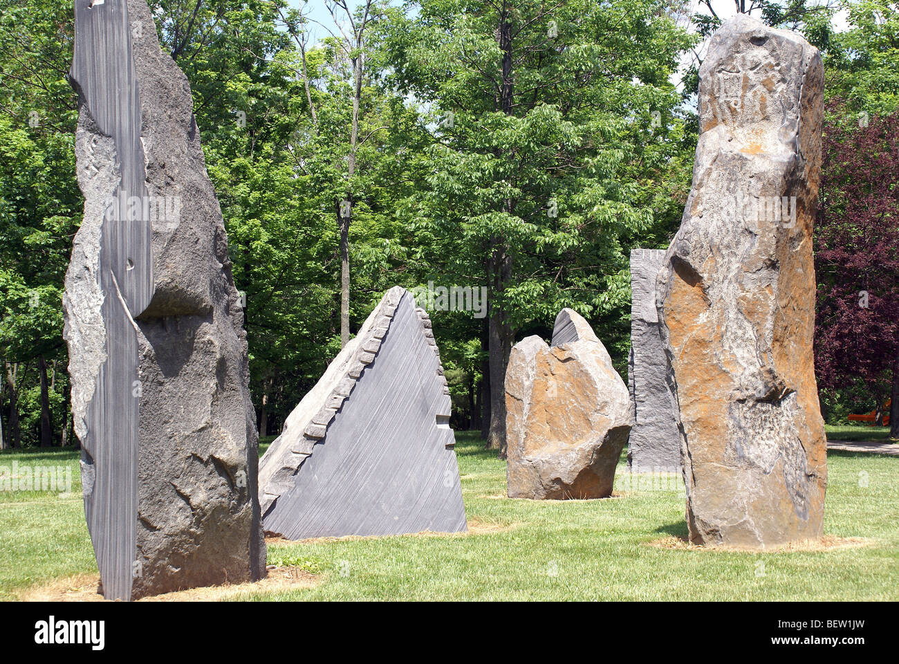 Group of Stone Sculptures Stock Photo - Alamy