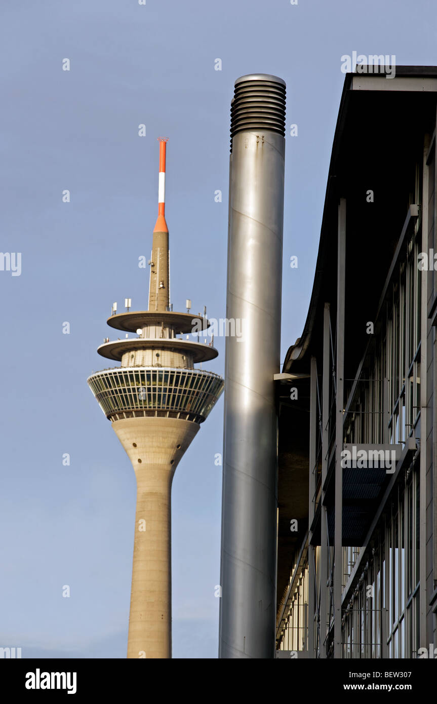 Rhine Tower, Dusseldorf, Germany Stock Photo - Alamy