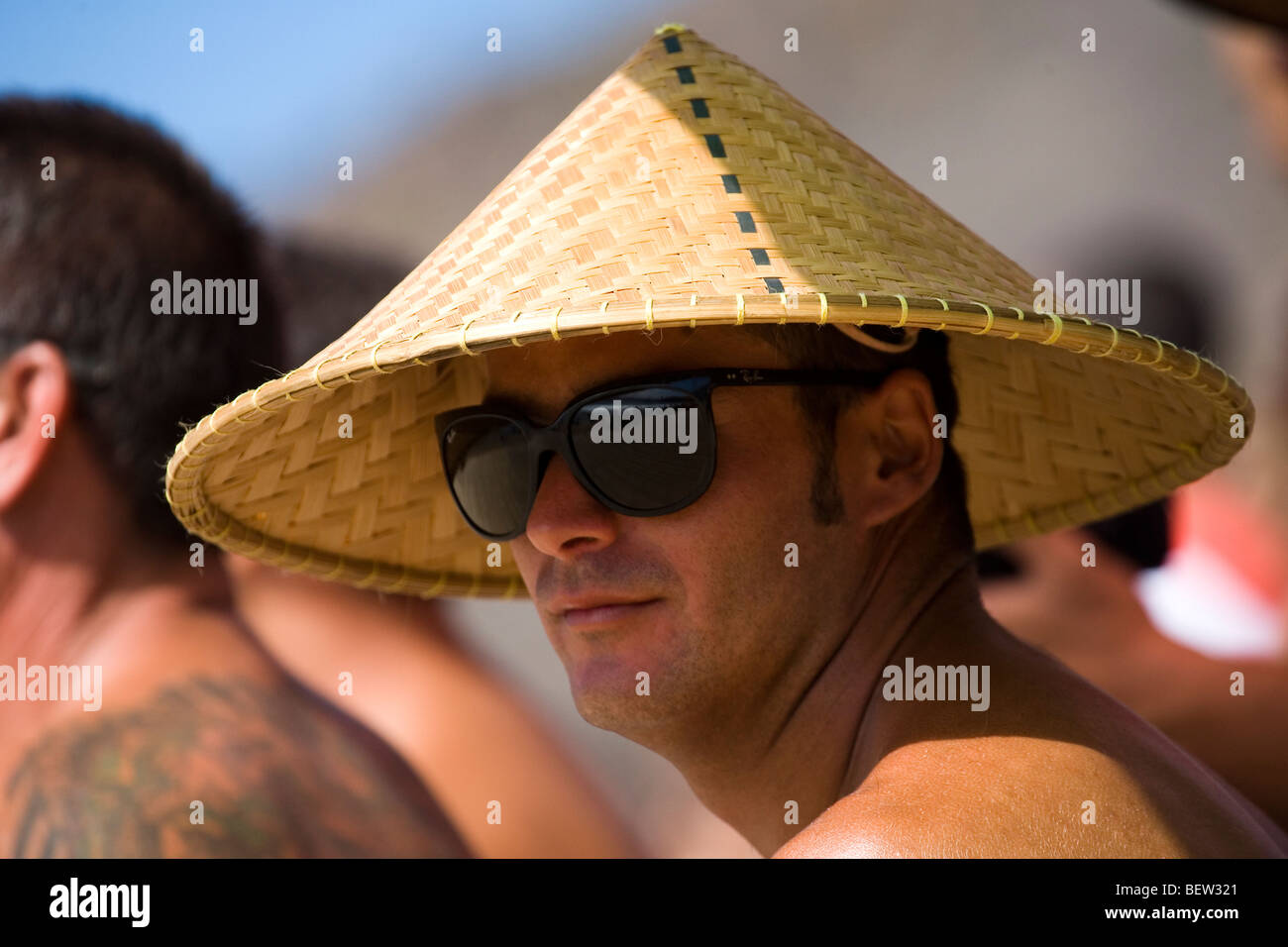 Portrait of a man at a surfing competition Stock Photo - Alamy