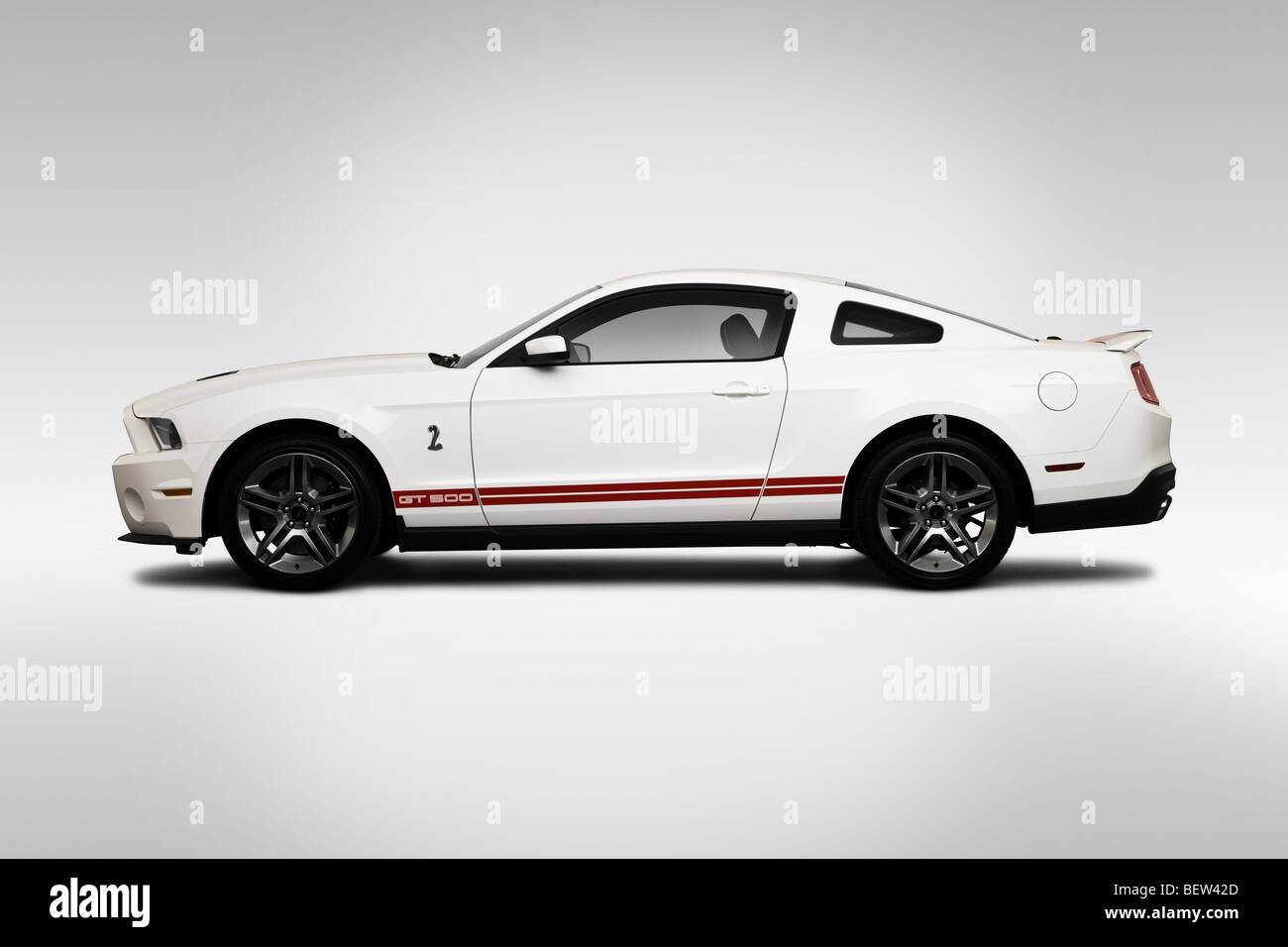 2010 Ford Shelby GT500 in - Drivers Side Profile Stock Photo - Alamy