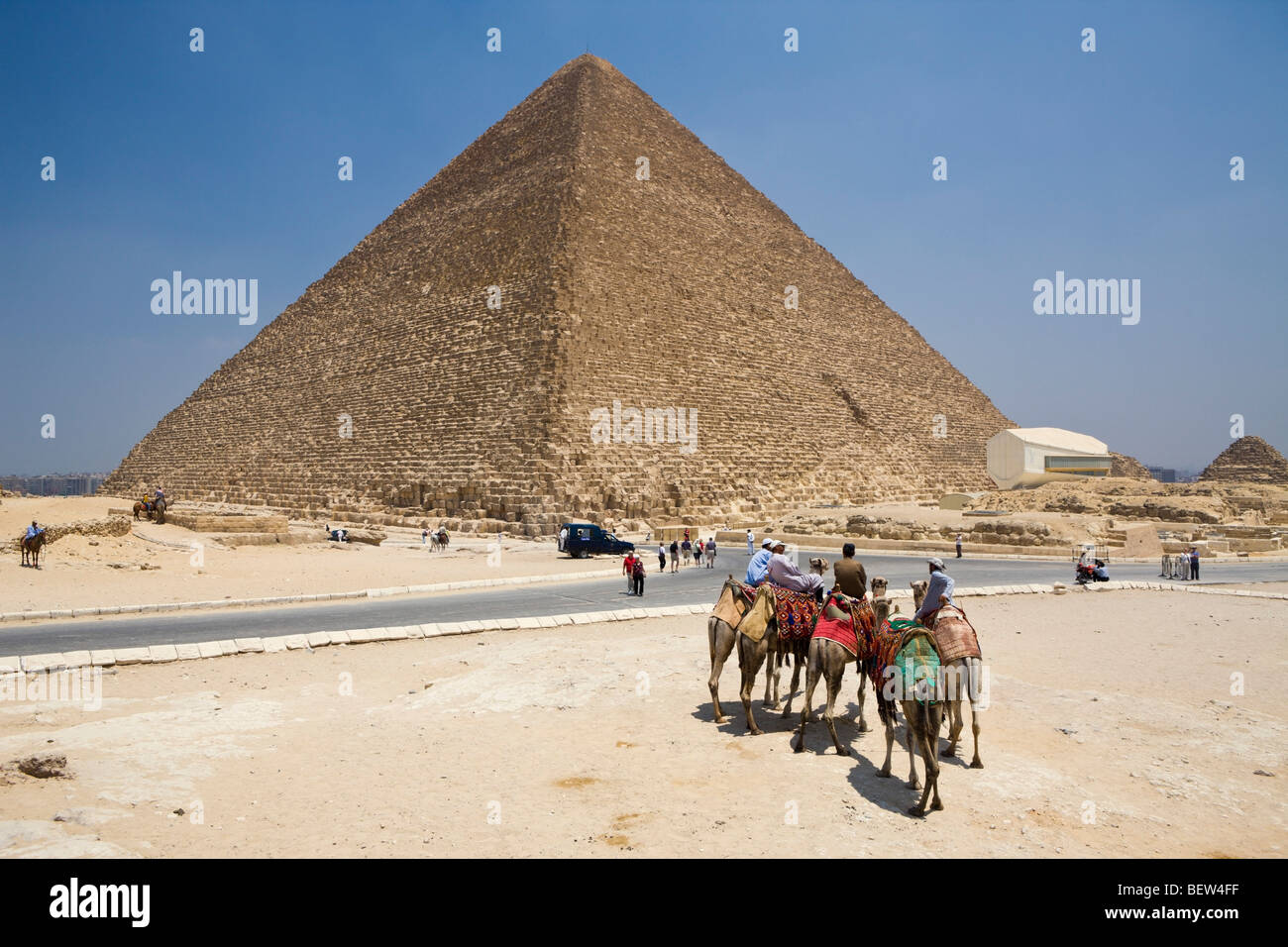 Pyramid of Cheops, Cairo, Egypt Stock Photo - Alamy
