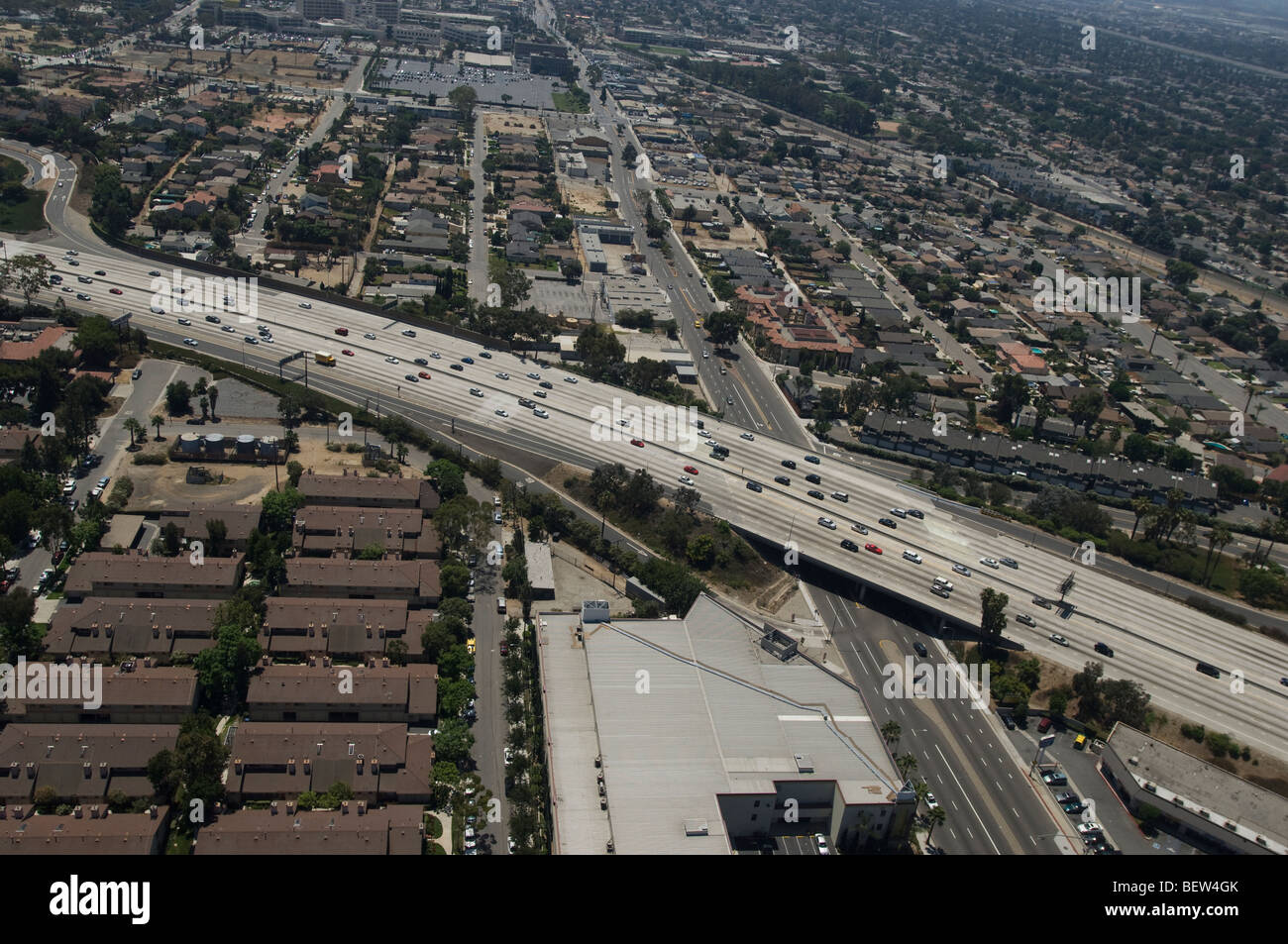 Highway in los angeles hi-res stock photography and images - Alamy