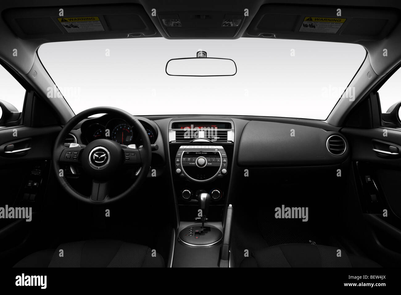 2010 Mazda RX-8 Sport in Silver - Dashboard, center console, gear ...