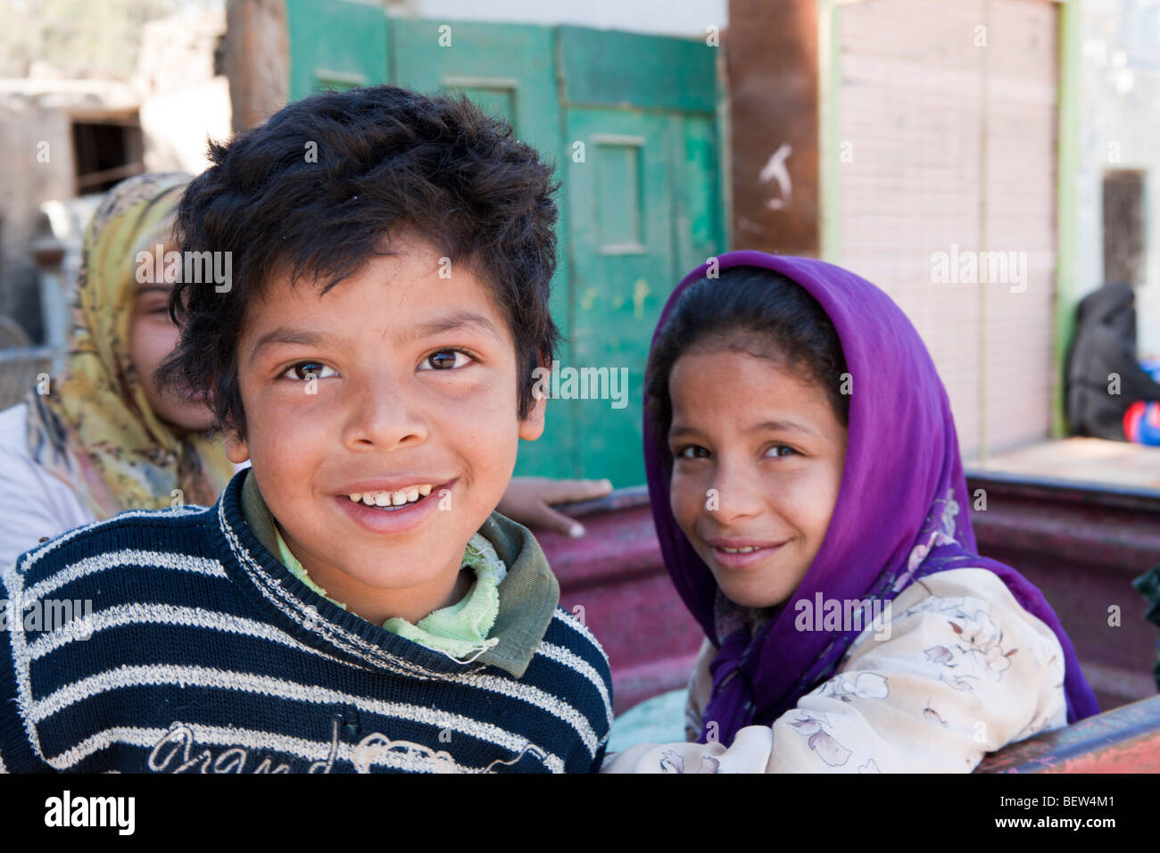 Children of bahariya oasis hi-res stock photography and images - Alamy