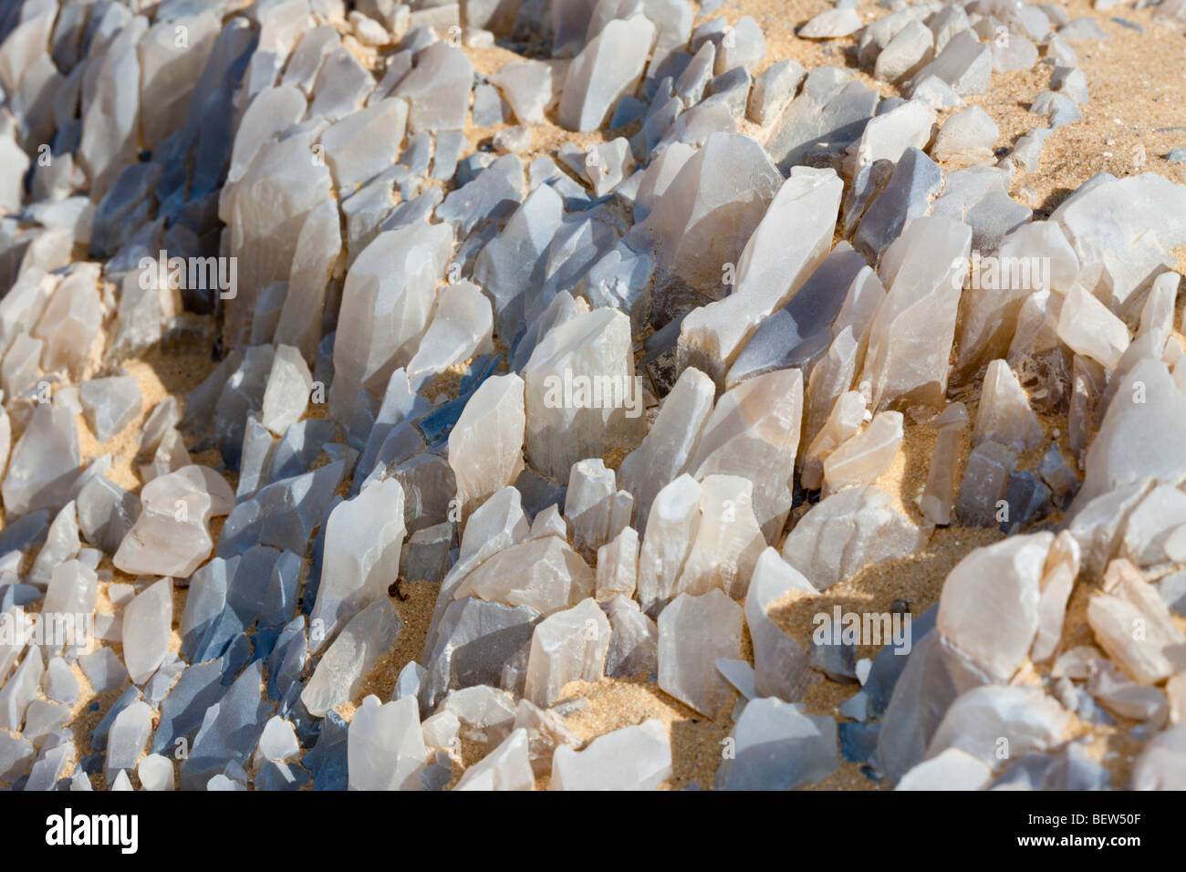 Crystal on Crystal Mountain, Libyan Desert, Egypt Stock Photo - Alamy