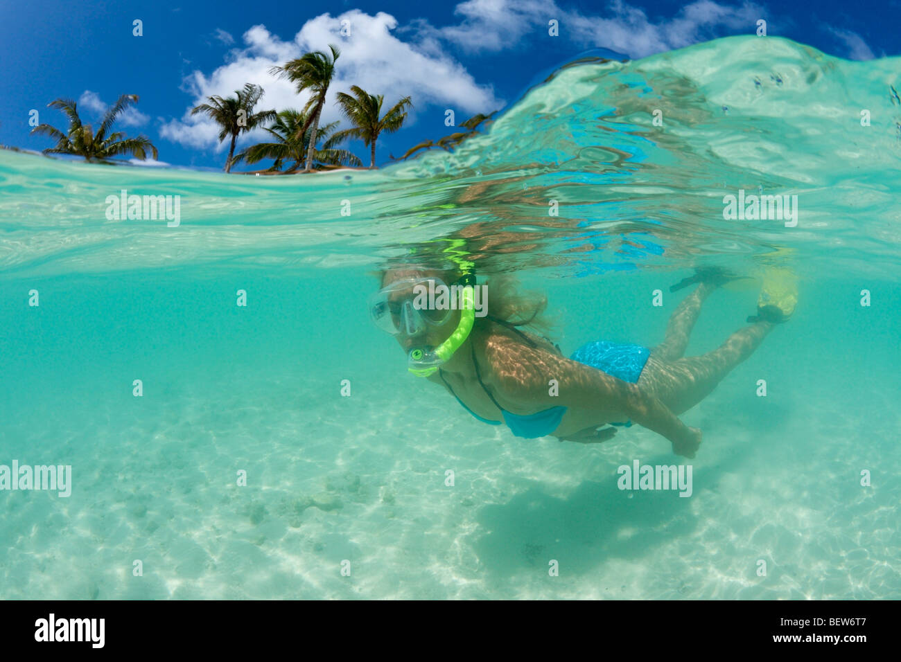 Skin diving at Maldives, South Male Atoll, Maldives Stock Photo - Alamy