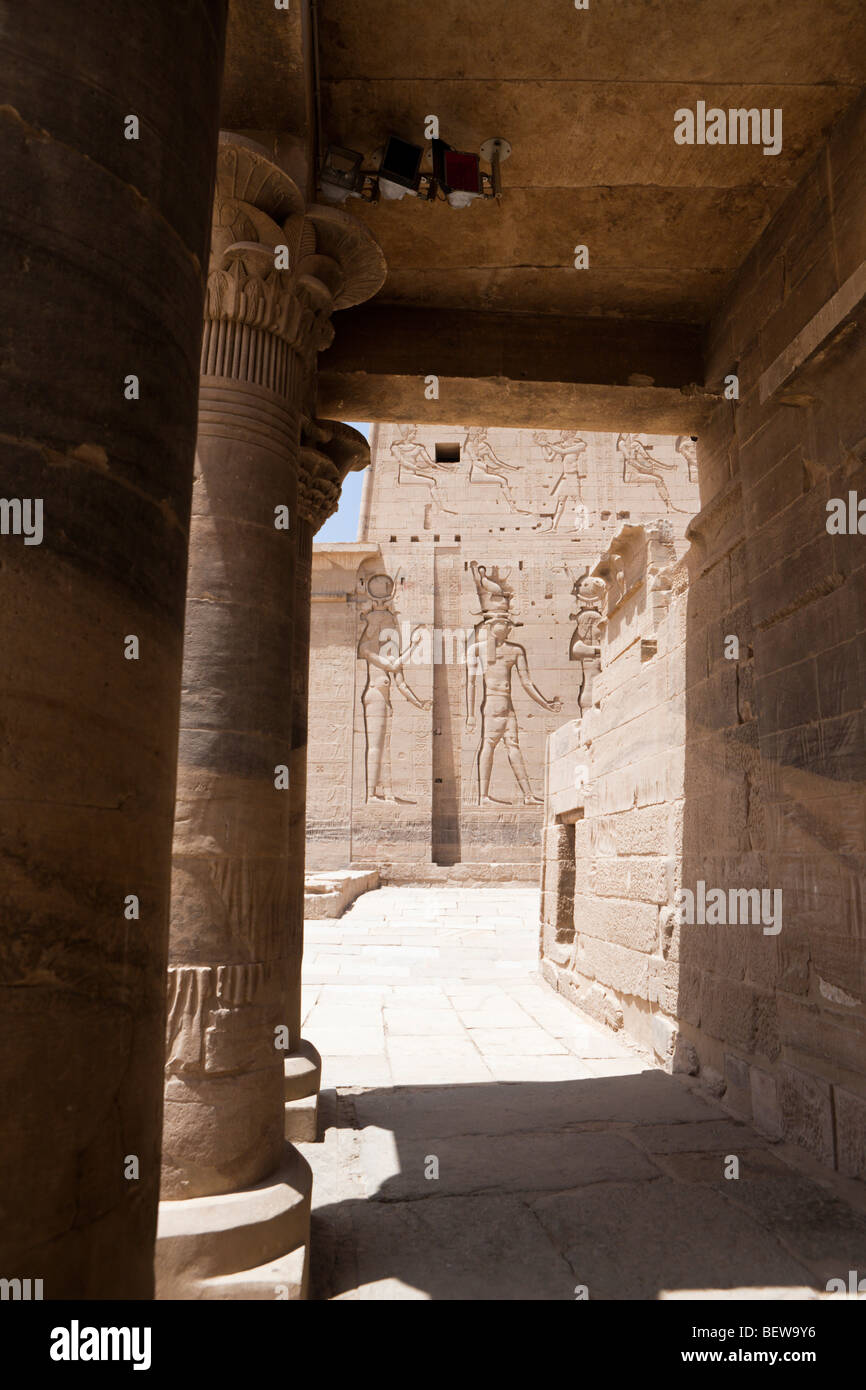 Temple of isis hi-res stock photography and images - Alamy