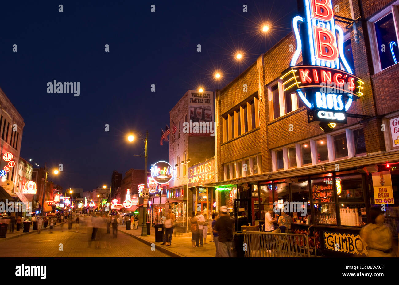 Beale Street, Memphis, USA Stock Photo - Alamy
