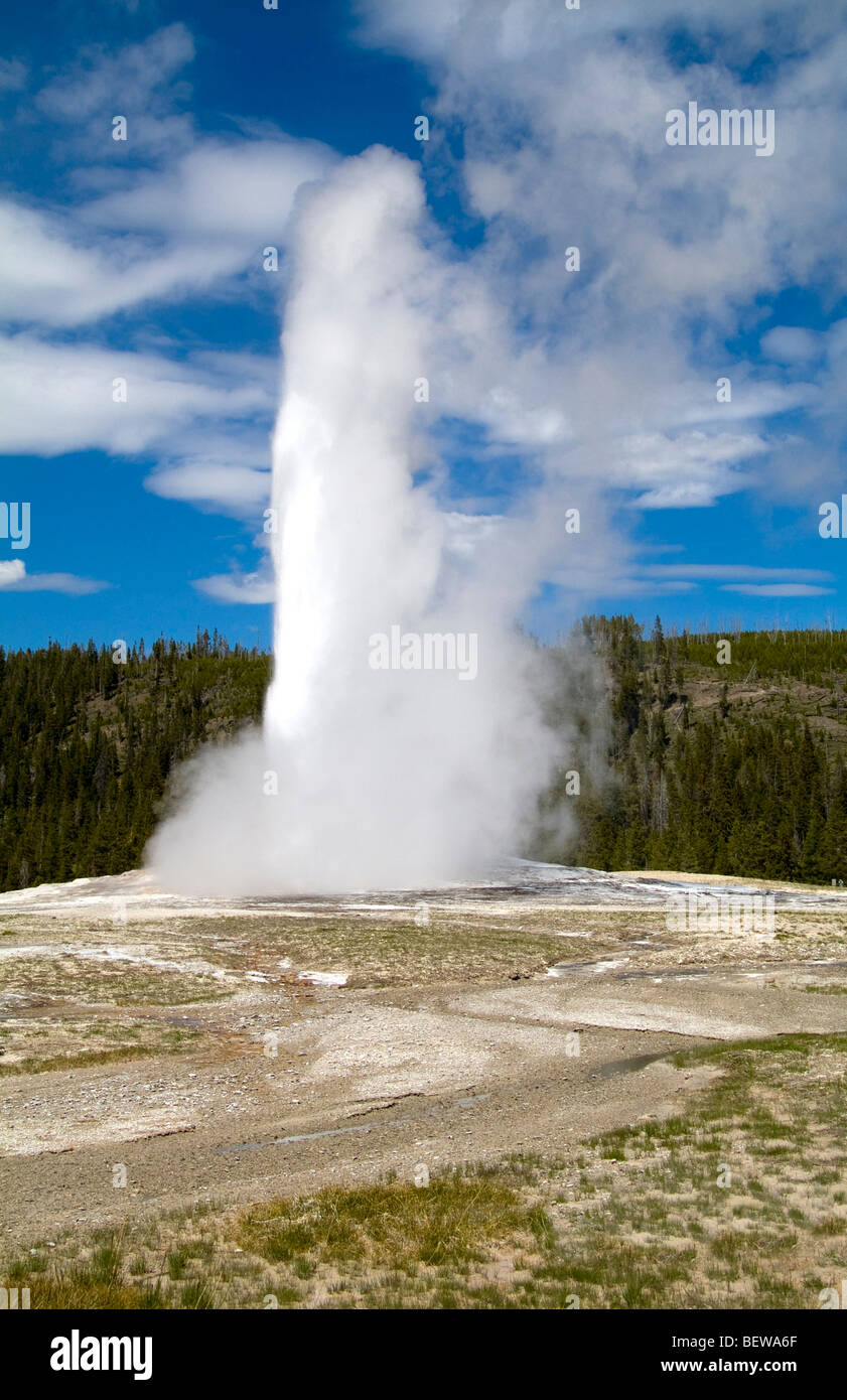 Great Fountain Geyser, Yellowstone Nationalpark, USA Stock Photo - Alamy