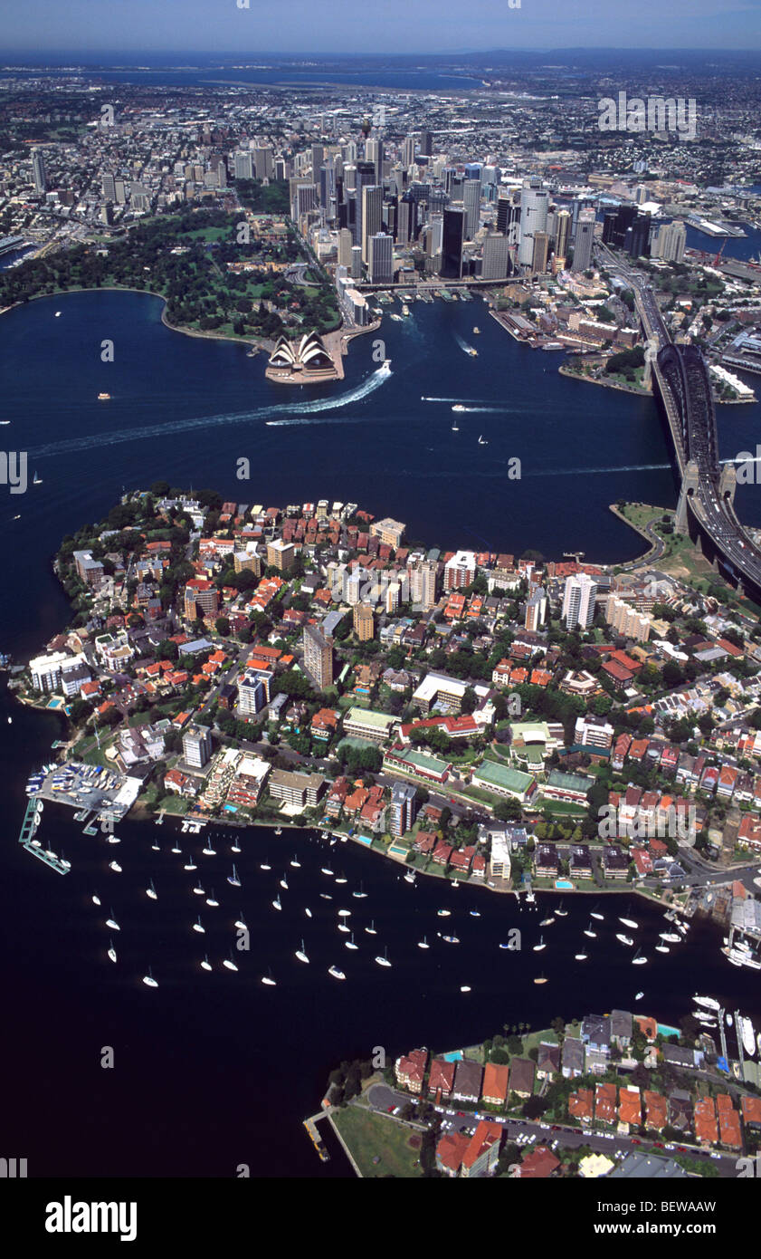 Sydney, Australia, bird's eye view Stock Photo - Alamy