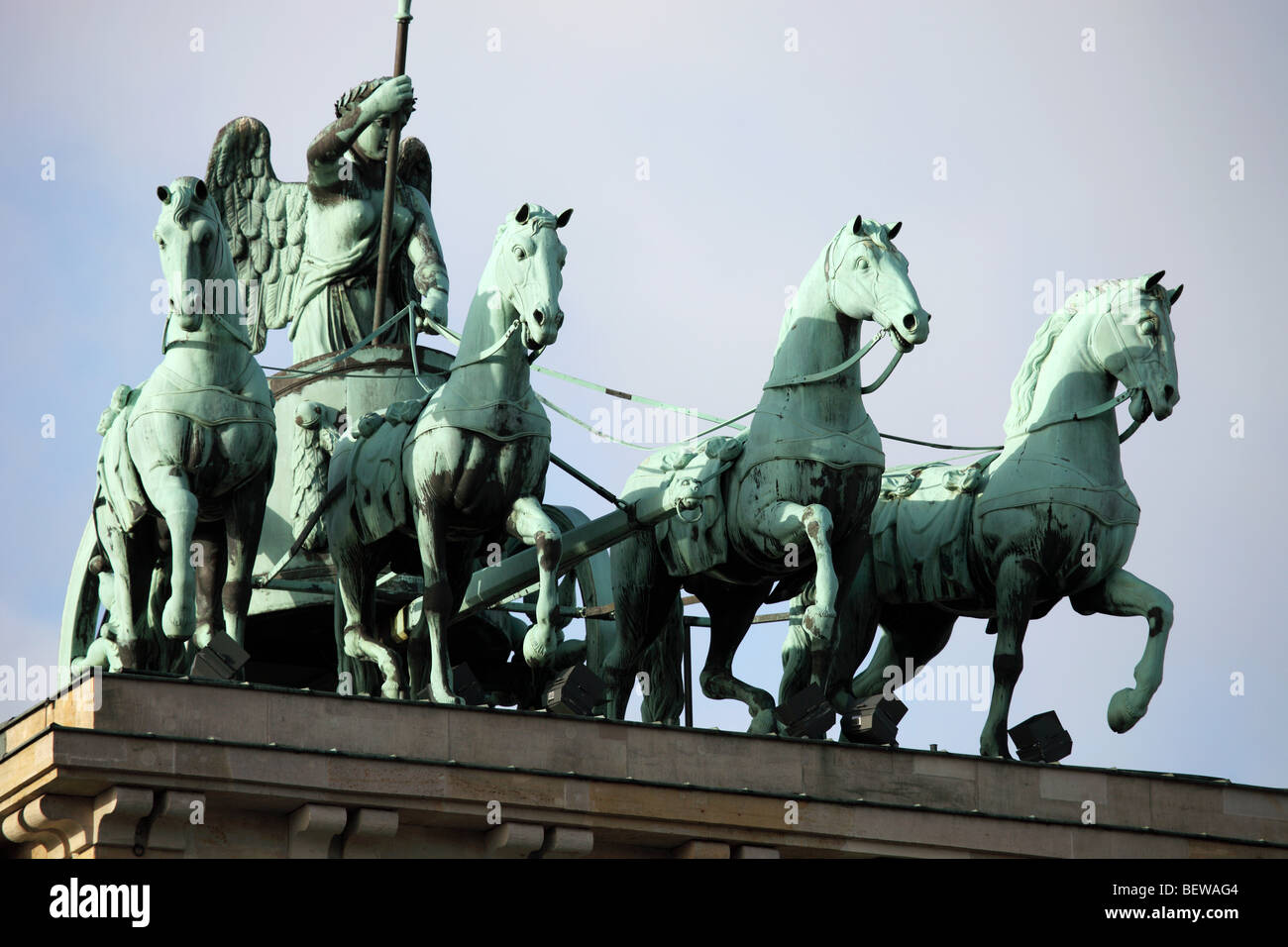 Quadriga of the Reichstag, Berlin, Germany Stock Photo - Alamy
