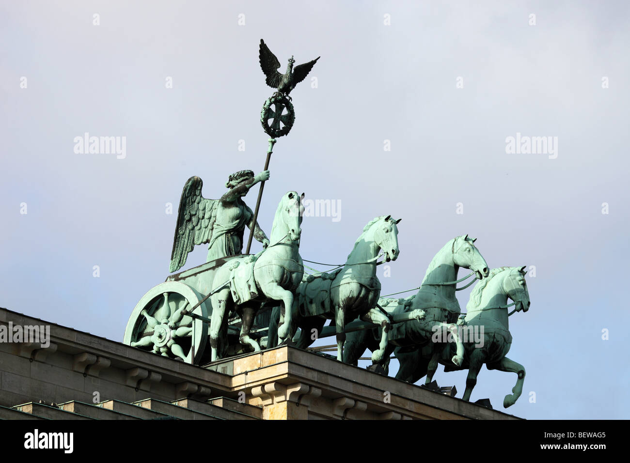 Quadriga of the Reichstag, Berlin, Germany Stock Photo - Alamy