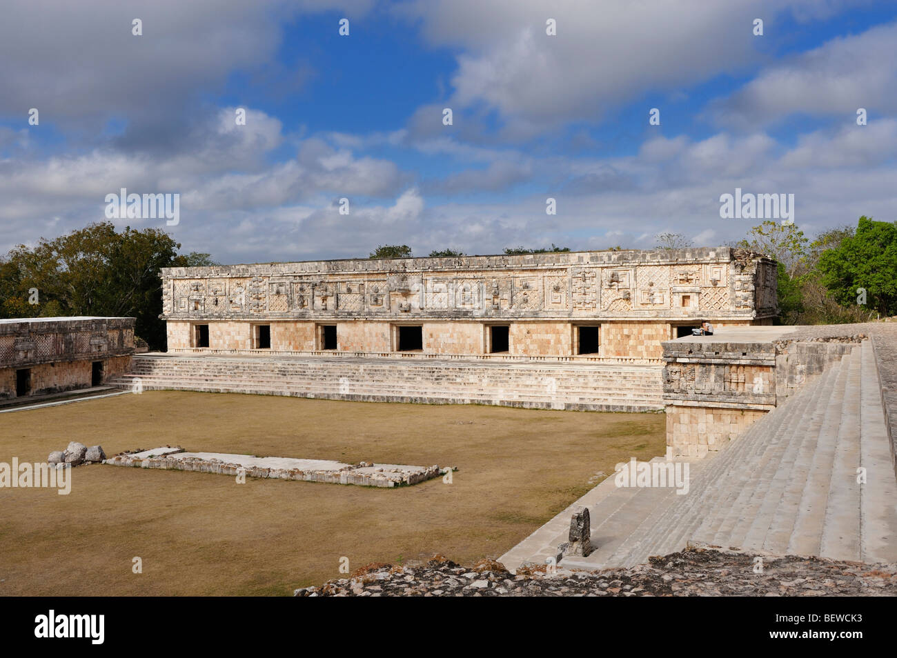 View to the inner yard of the Nunnery Quadrangle (Cuadrangulo de las ...