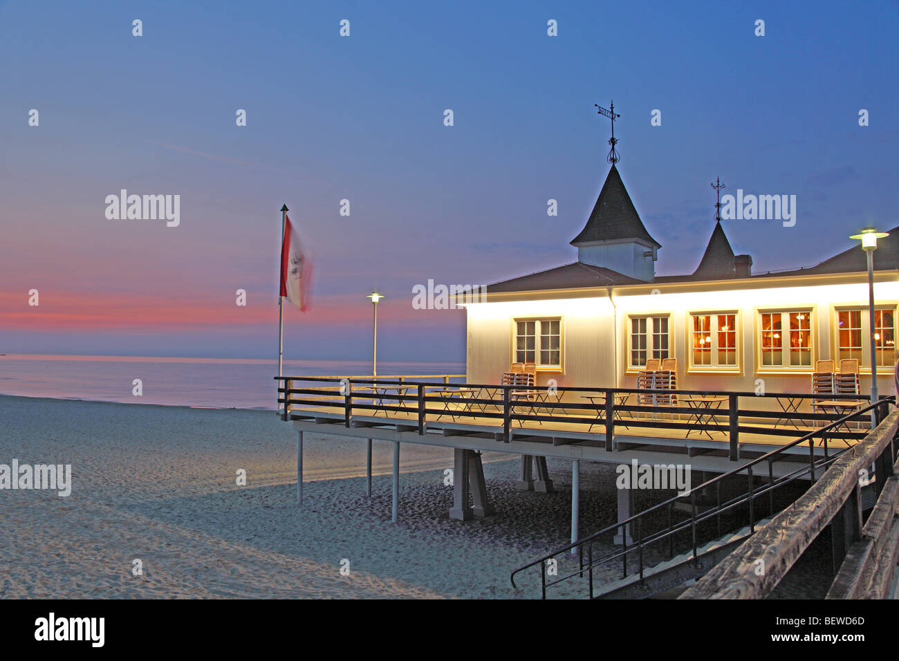 Ahlbeck Pier, Usedom, Germany Stock Photo - Alamy