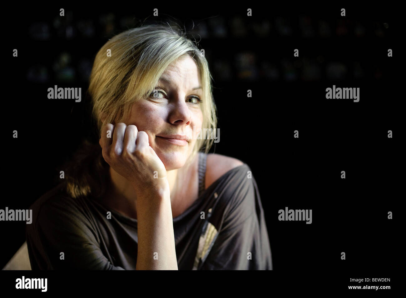 Portrait of Sara Stockbridge Stock Photo - Alamy