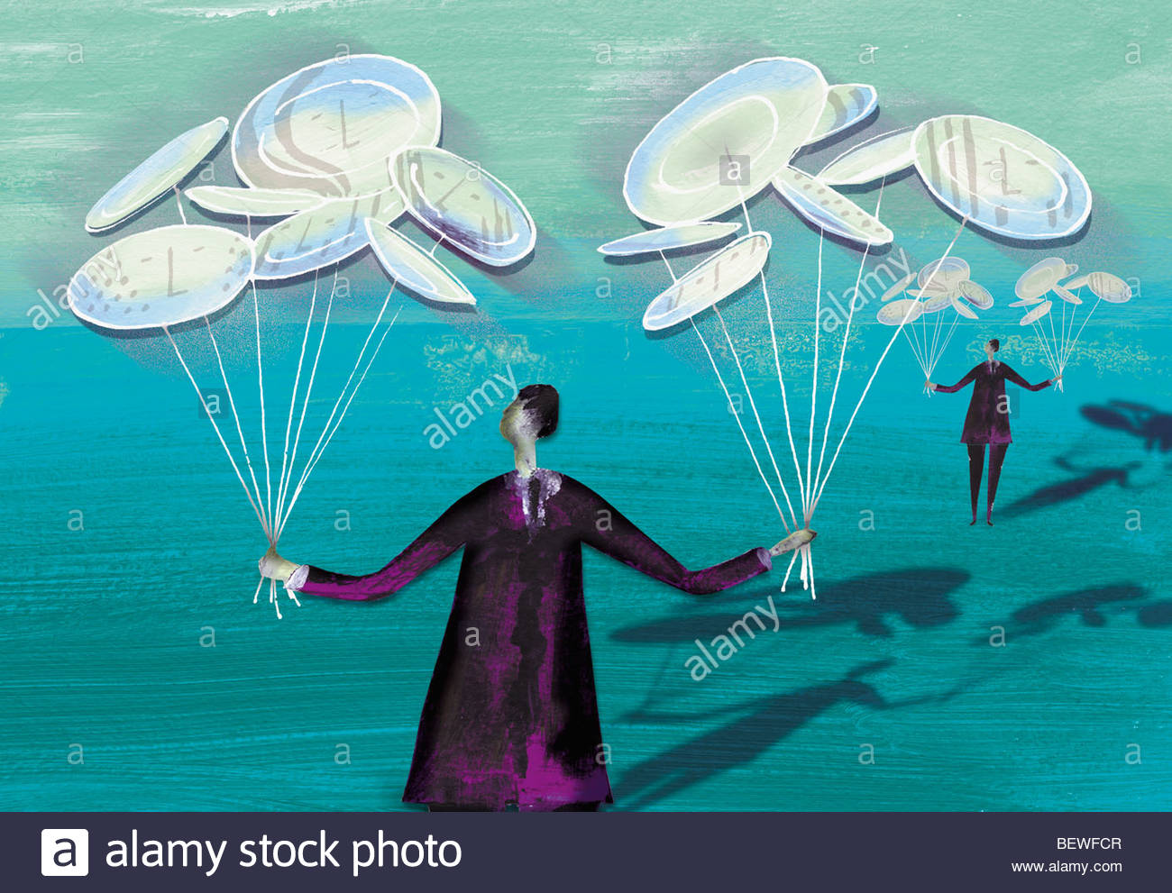 Woman Multitasking Arms Stock Photos & Woman Multitasking Arms Stock ...