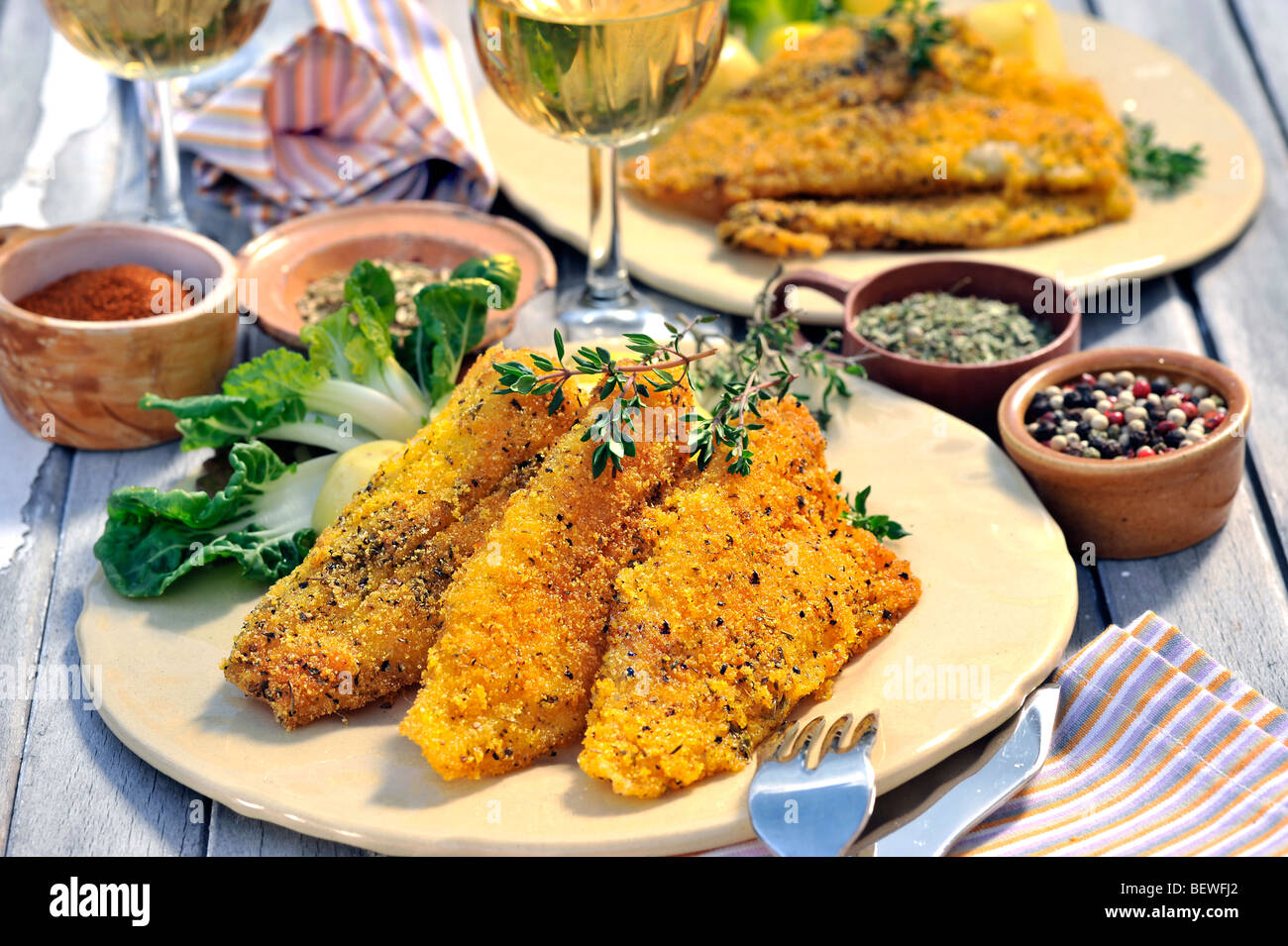 Fish in Corn Stock Photo - Alamy