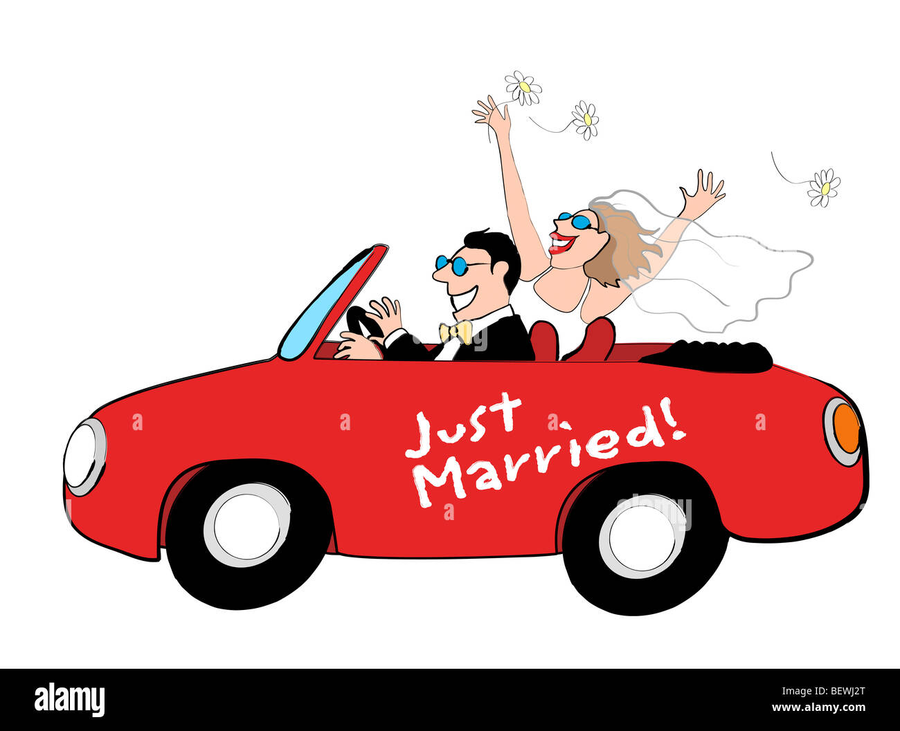 Just Married, Linda Braucht (20th Century/American), Computer Graphics ...