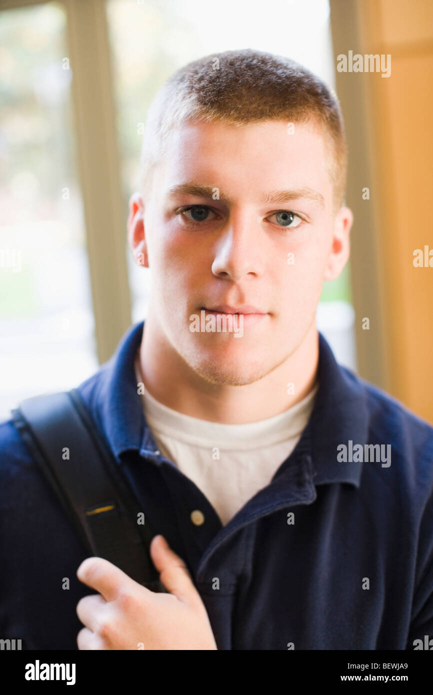 Portrait of a student Stock Photo - Alamy