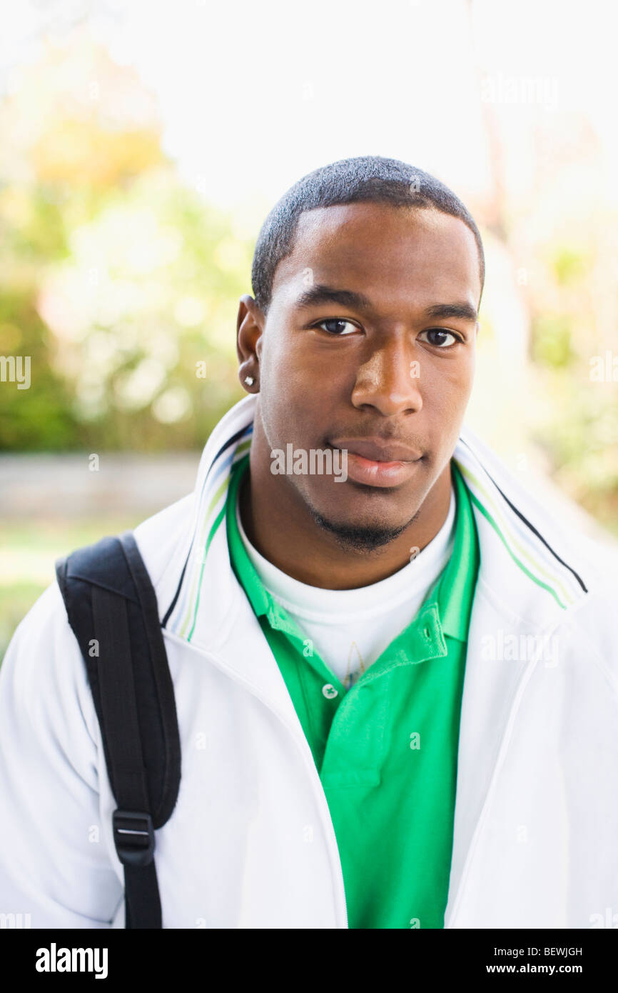 Portrait of a student smiling Stock Photo - Alamy