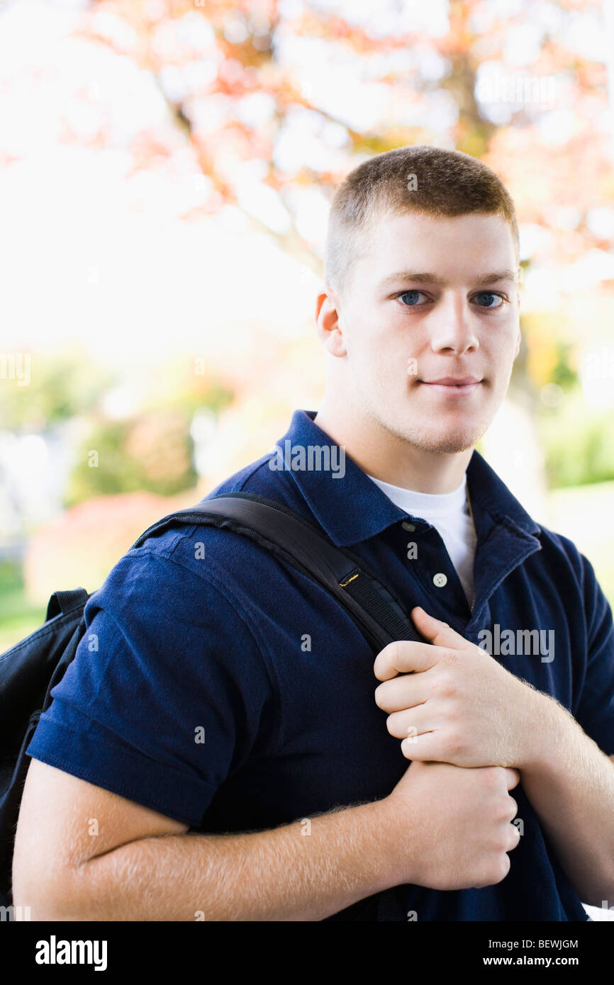 Portrait of a student Stock Photo - Alamy