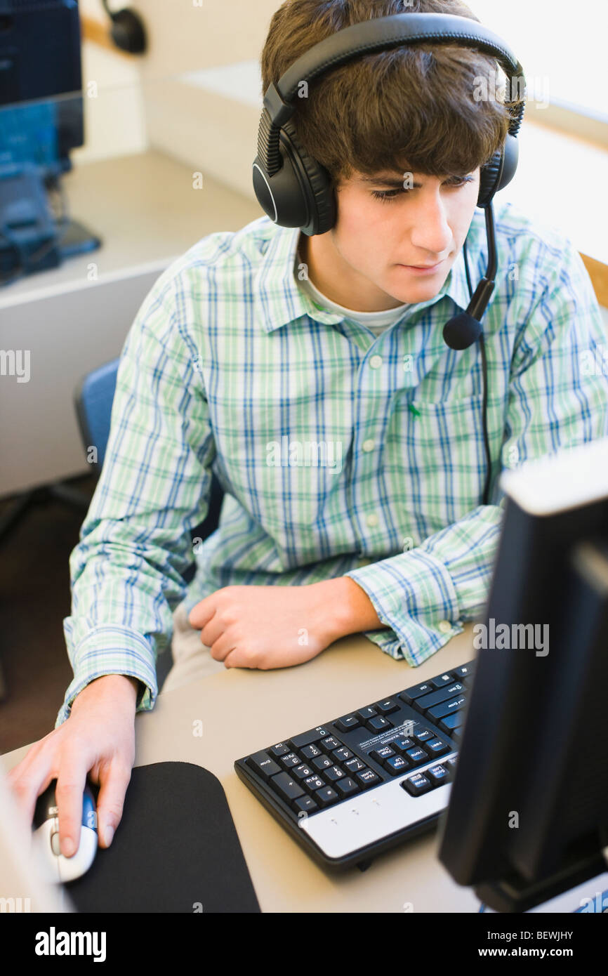 Student in a training class Stock Photo - Alamy