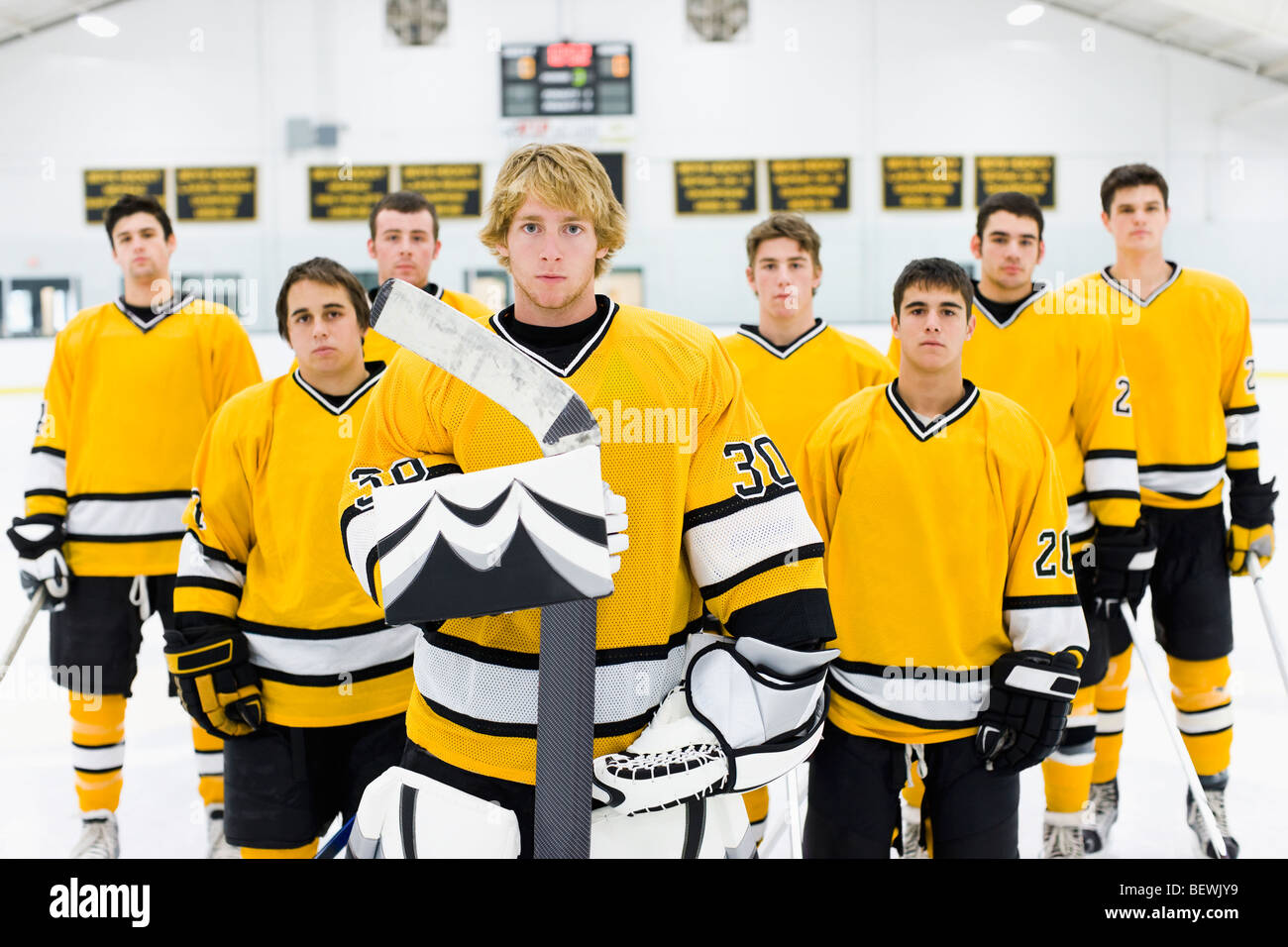 Hockey Goalie Padding High Resolution Stock Photography and Images - Alamy