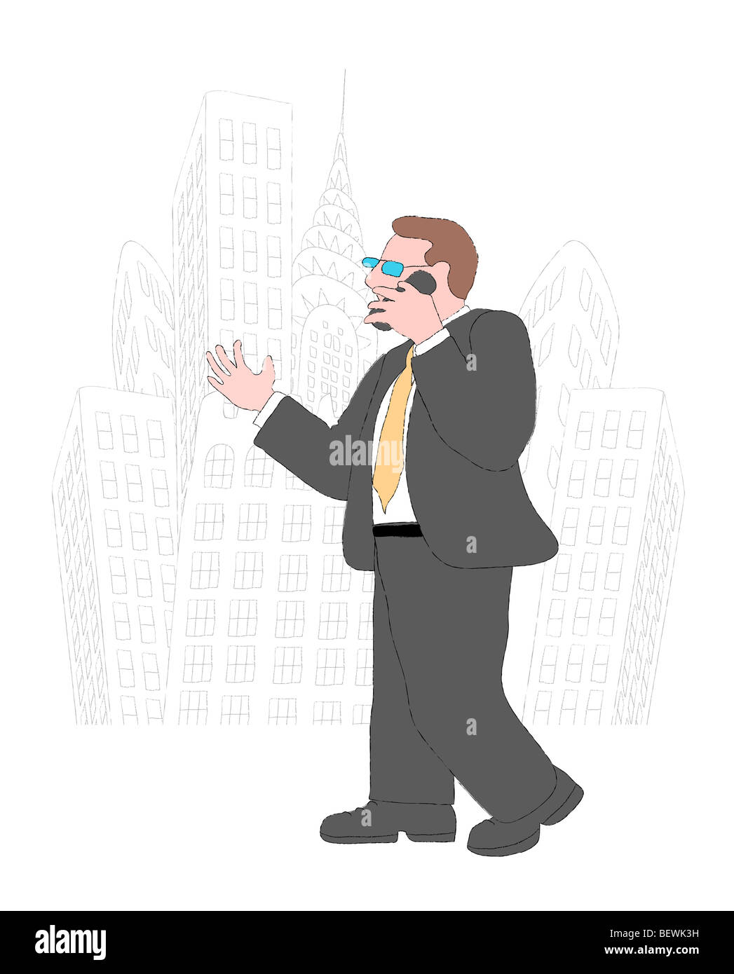 Manhattan 20th century Cut Out Stock Images & Pictures - Alamy