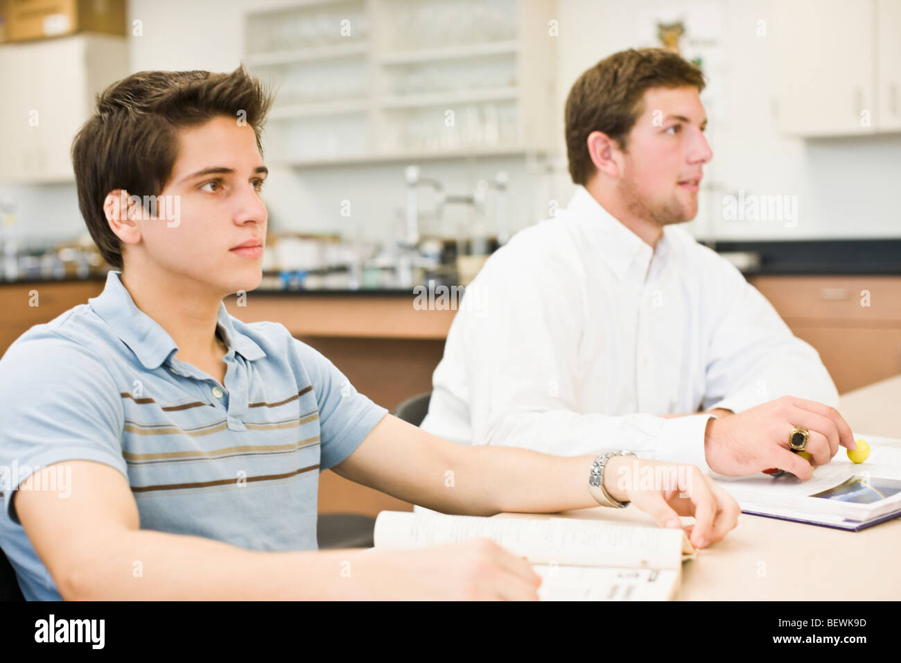 Students in a classroom Stock Photo - Alamy