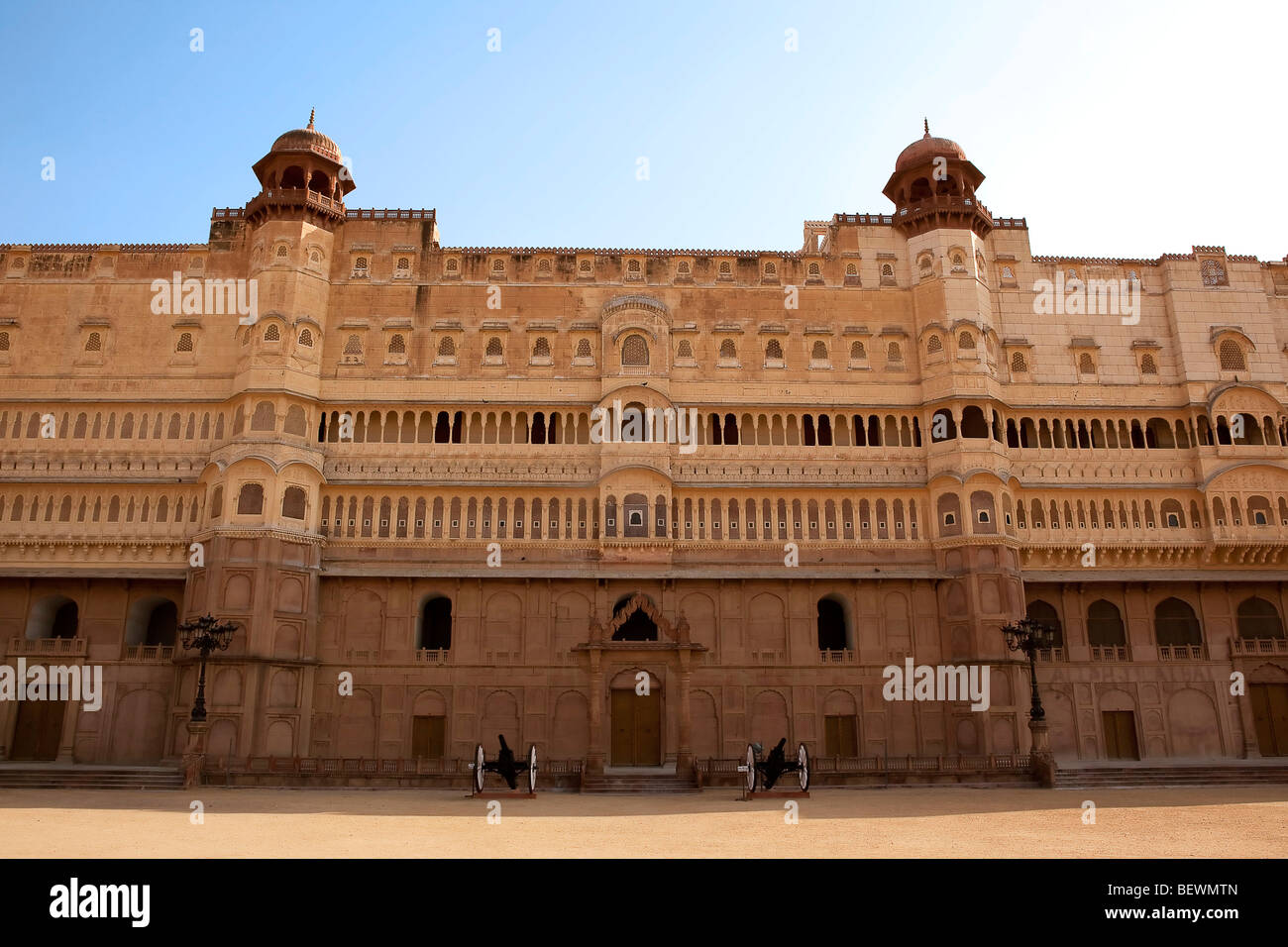 Junagarh Fort in city of Bikaner rajasthan state in indi Stock Photo ...
