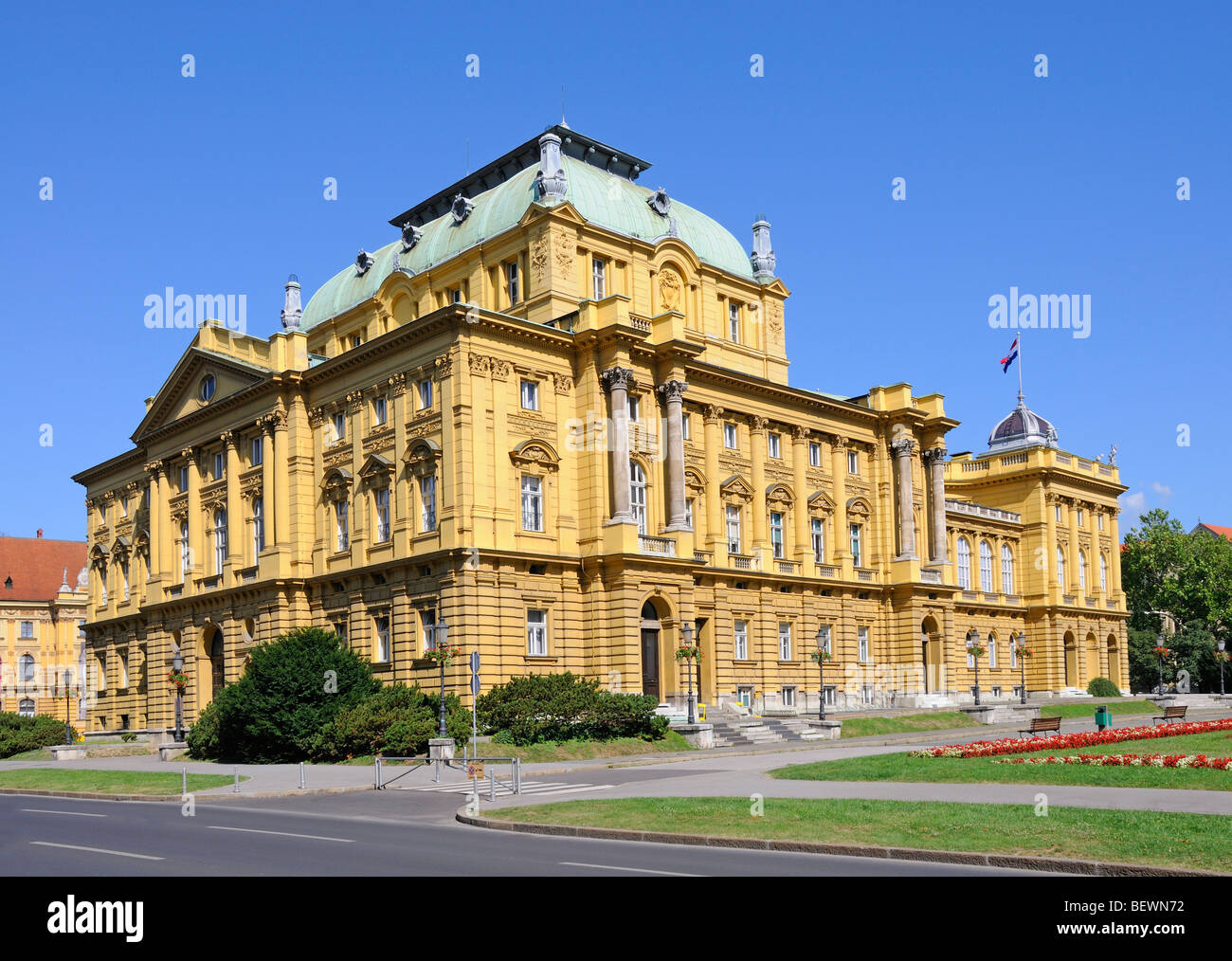 Zagreb national theatre hi-res stock photography and images - Alamy
