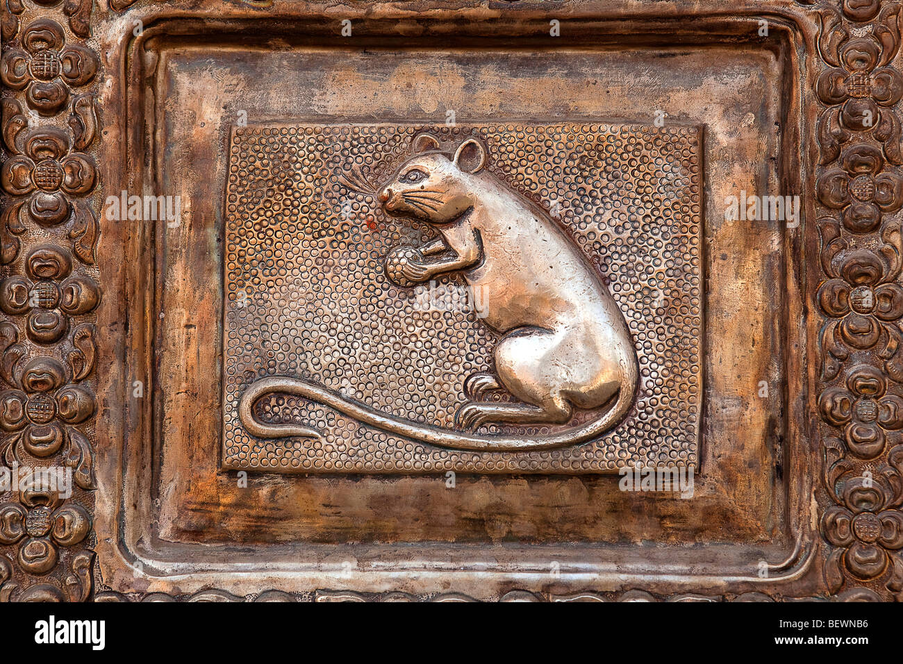 shri karni mata temple in deshnoke near Bikaner rajasthan state in india Stock Photo - Alamy