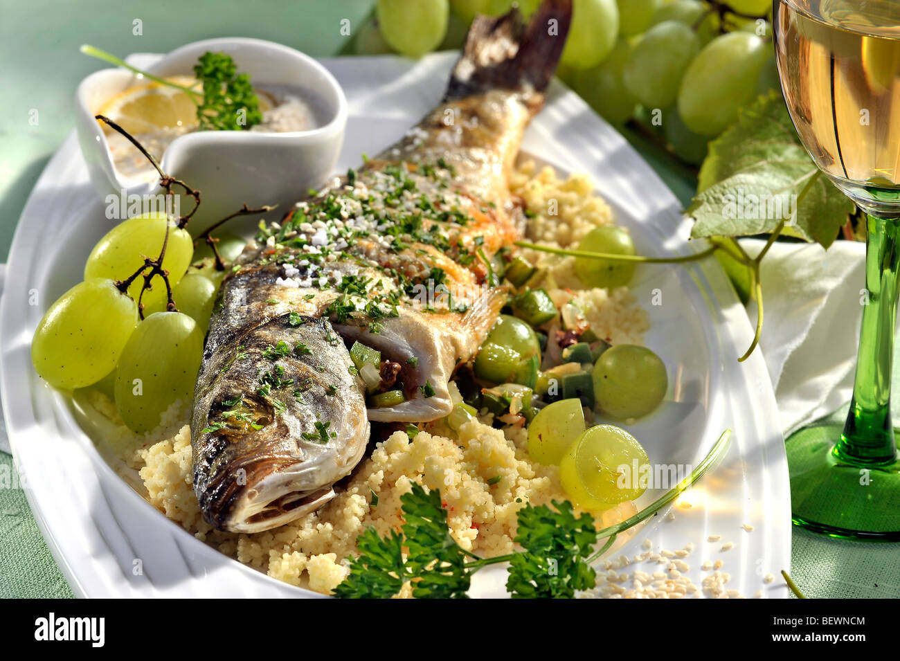 Fish with grapes hi-res stock photography and images - Alamy
