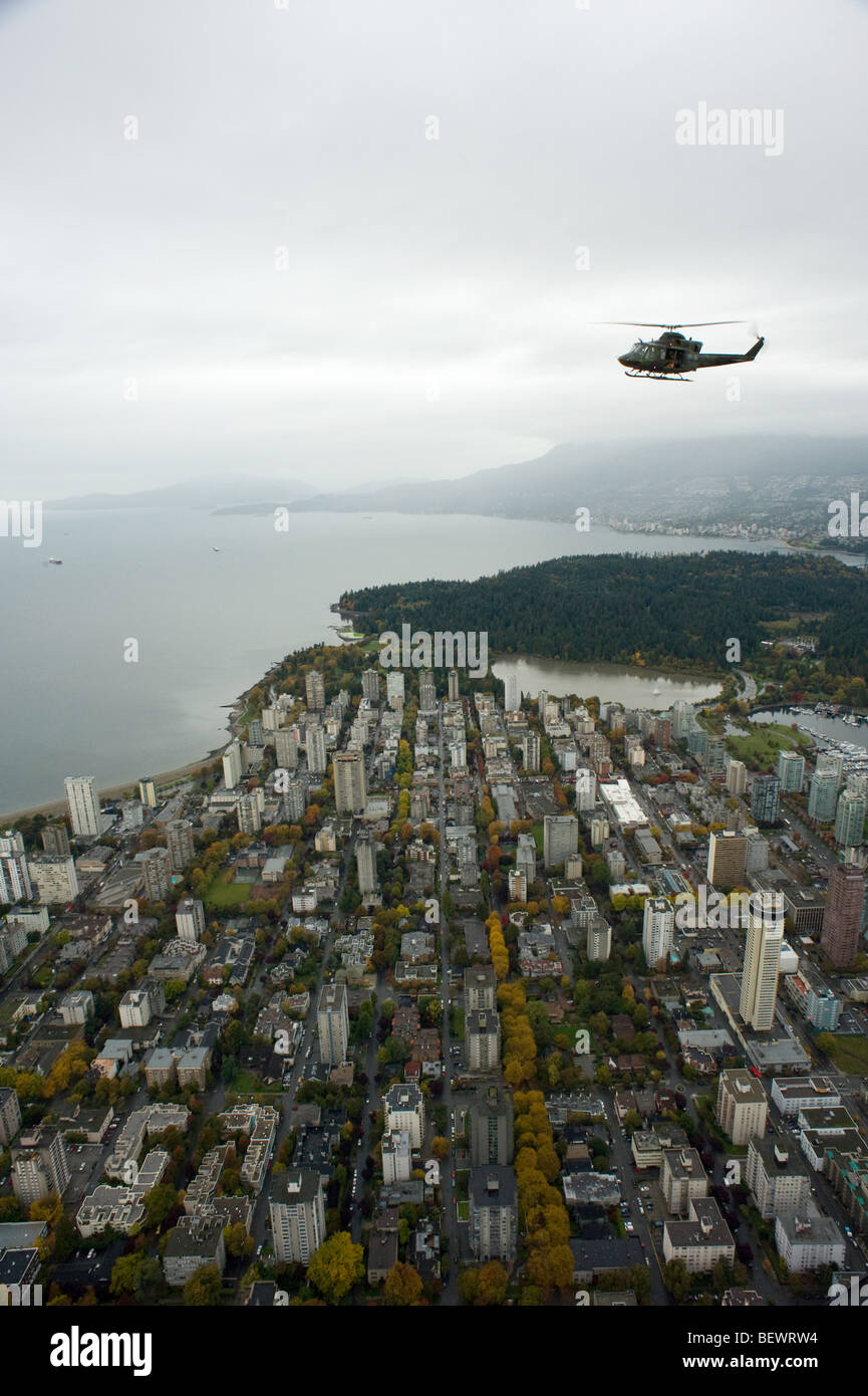 Aerial view downtown vancouver on hi-res stock photography and images ...