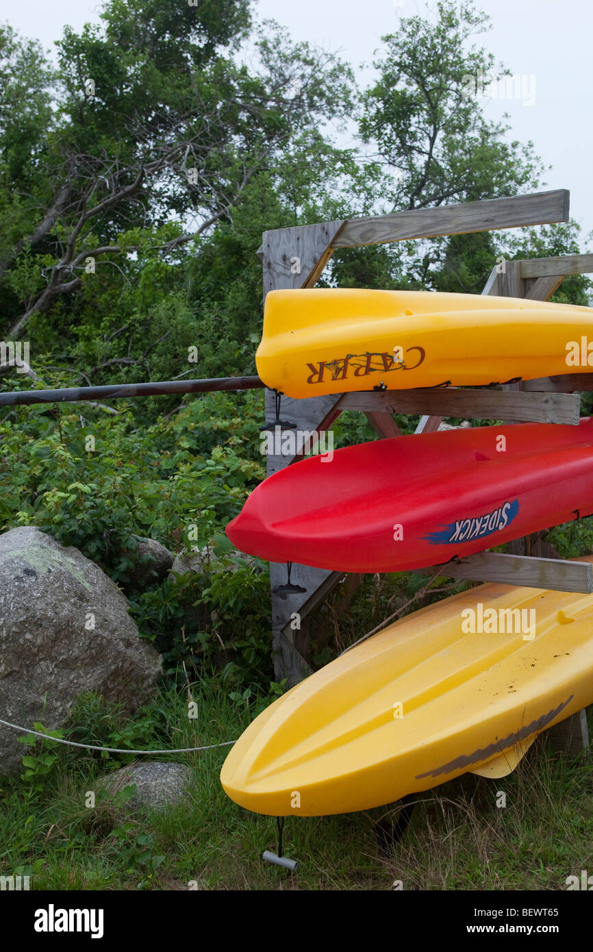 Red yellow kayak hi-res stock photography and images - Alamy