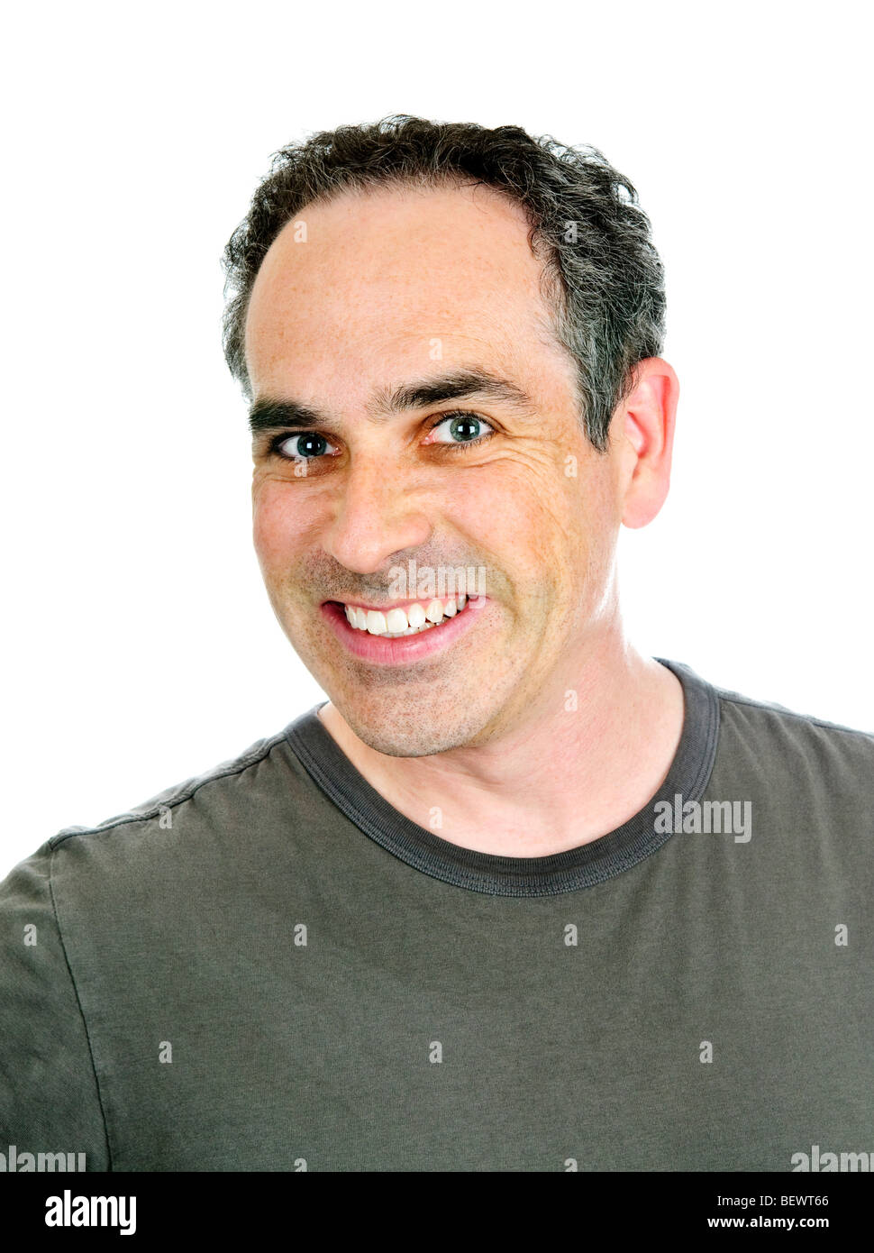 Silly funny grin grinning smile hi-res stock photography and images - Alamy