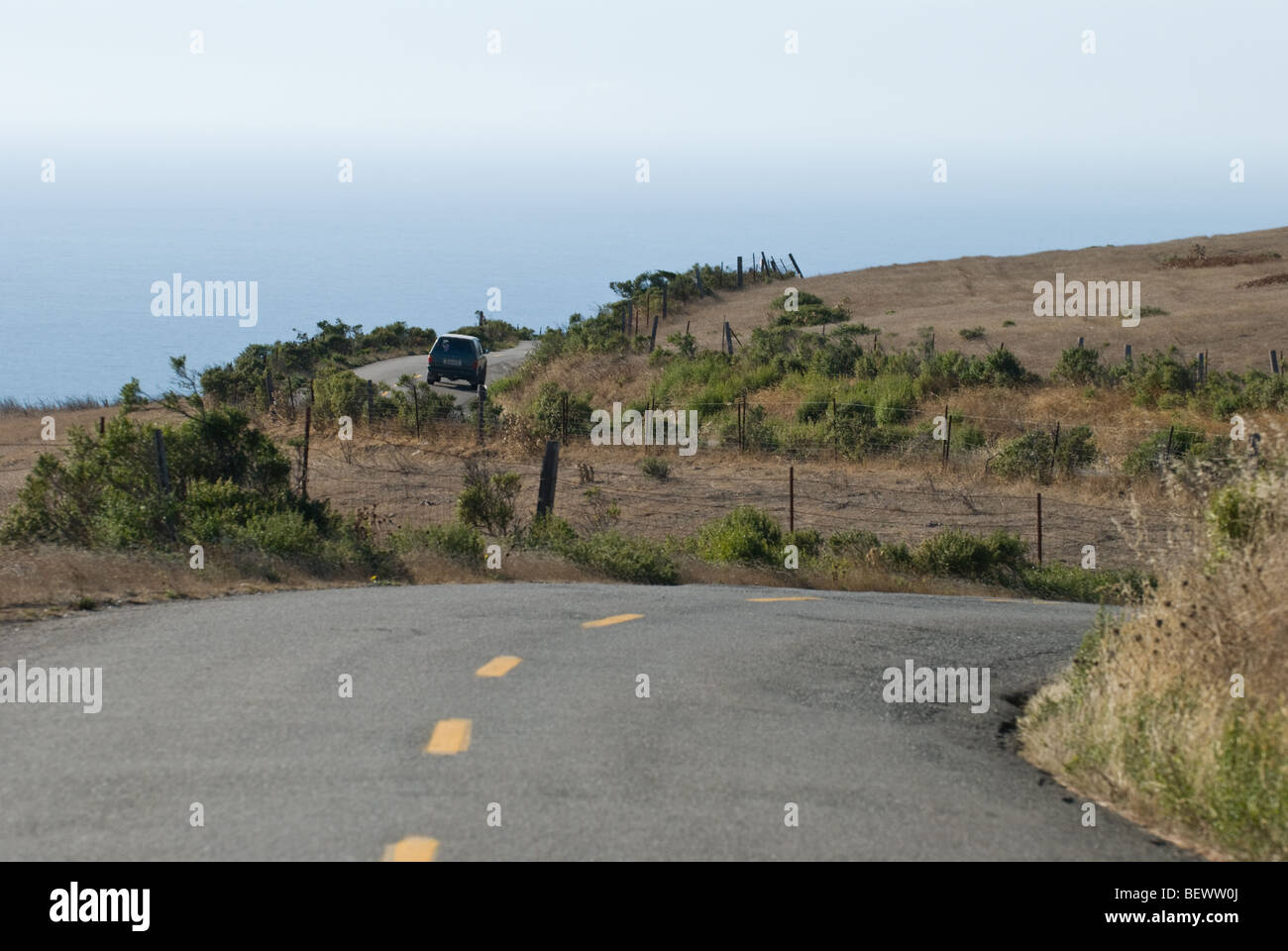 Mattole Road along California's Lost Coast Stock Photo - Alamy