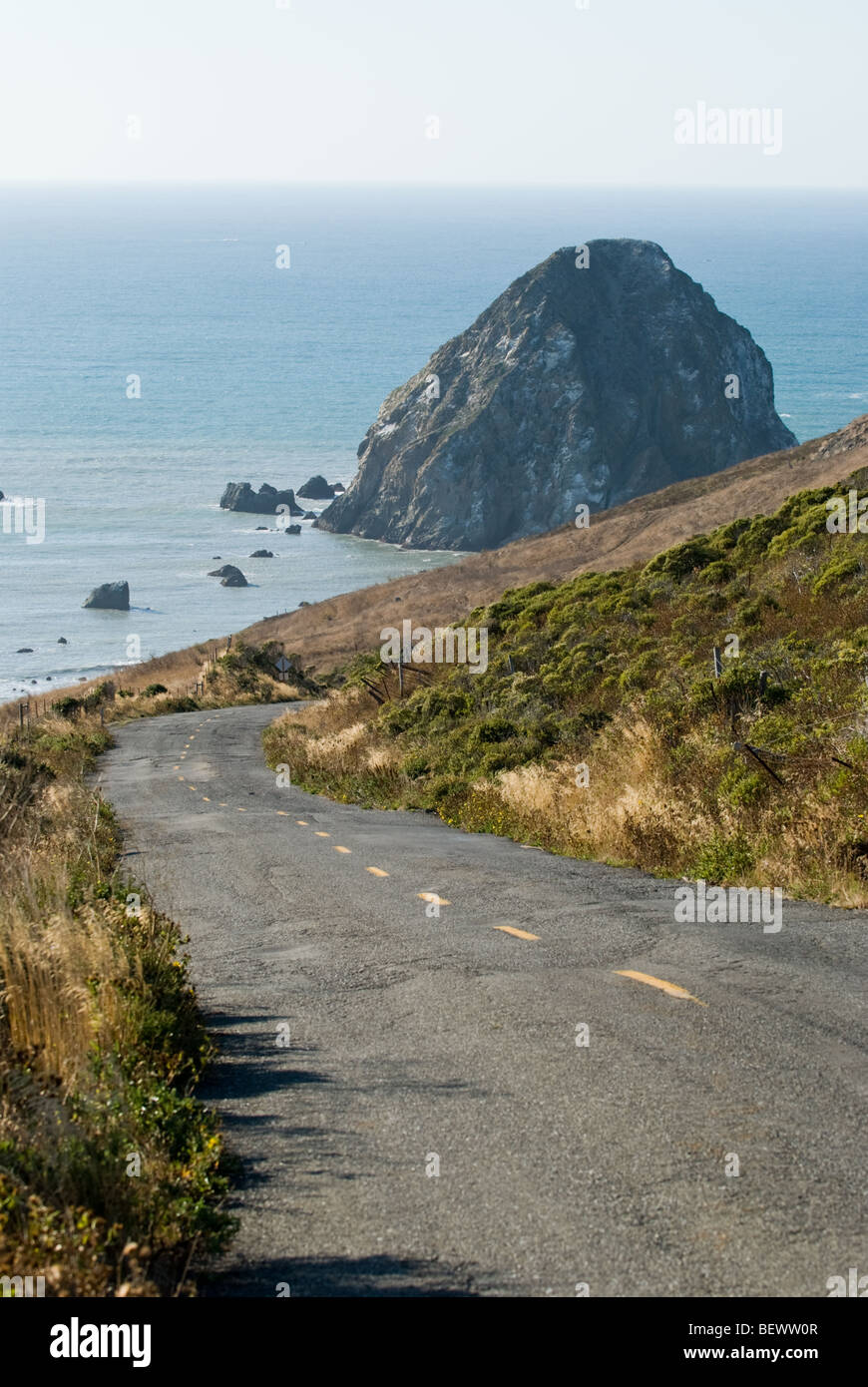 Mattole Road along California's Lost Coast Stock Photo - Alamy