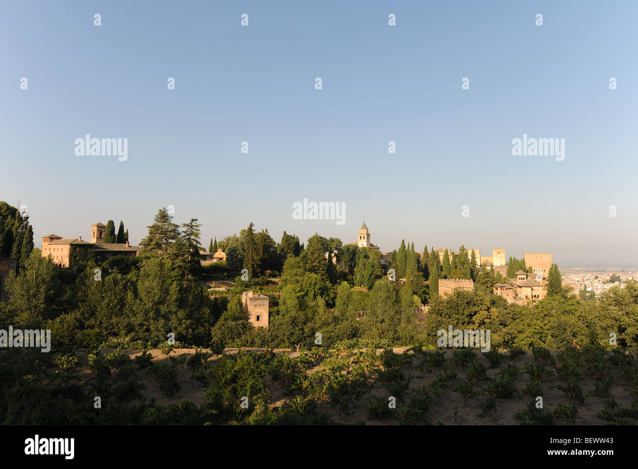 Alhambra landscape hi-res stock photography and images - Alamy